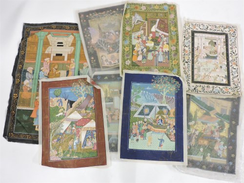 Lot 361 - A collection of Indian Mughal screen