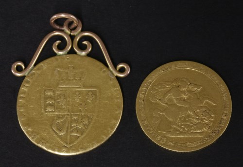 Lot 148 - George III gold sovereign 1817