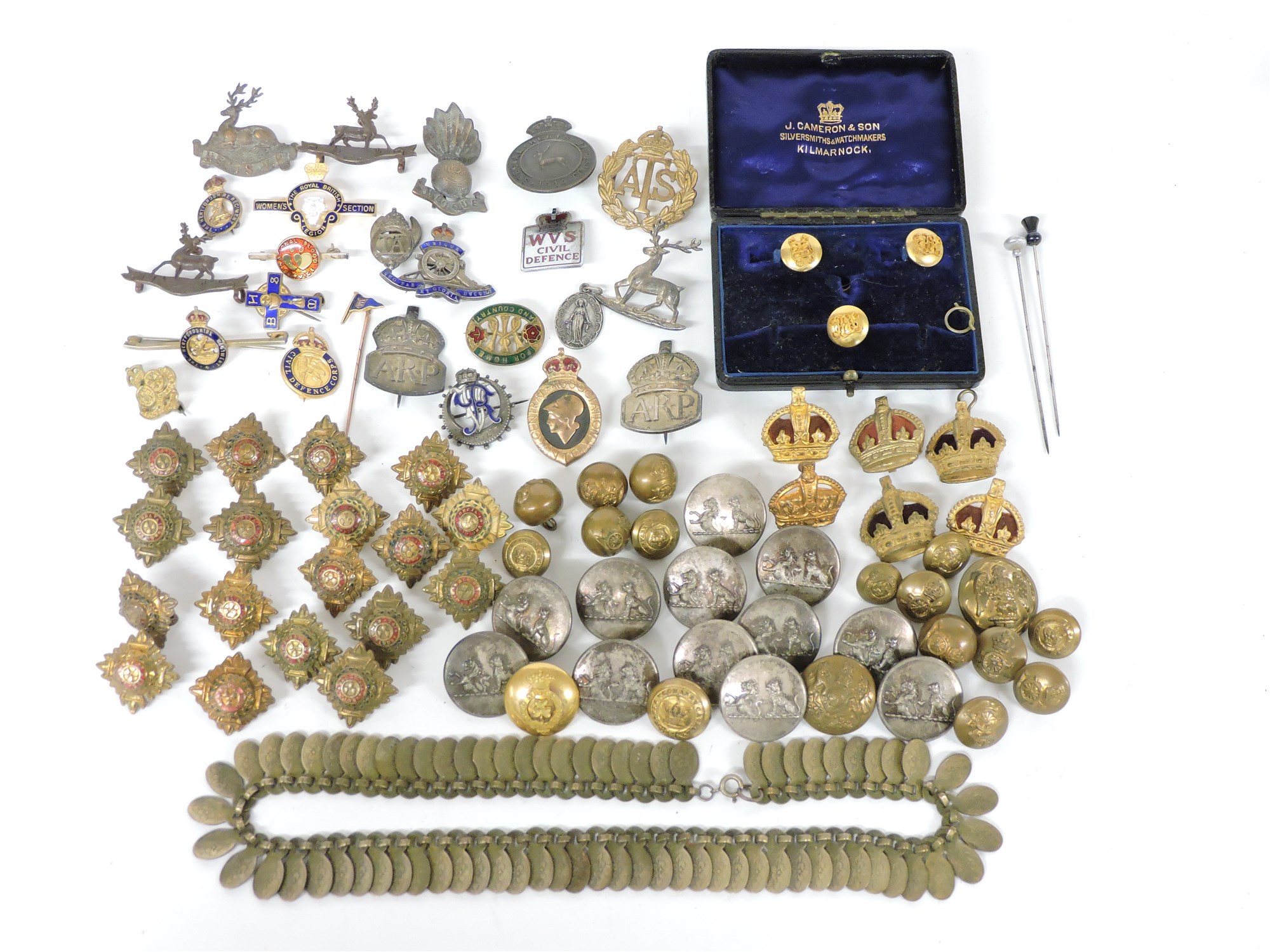 Lot 55 - A collection of Firmin livery buttons