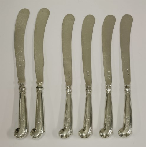Lot 199 - A set of four 18th century Irish silver