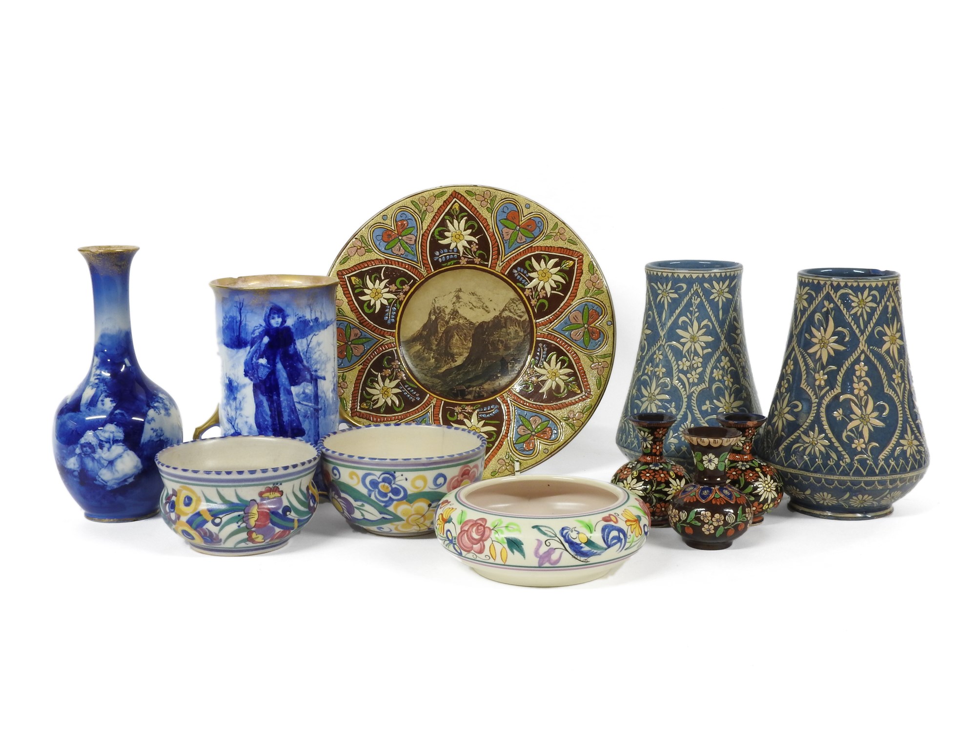 Lot 212 - Thun pottery