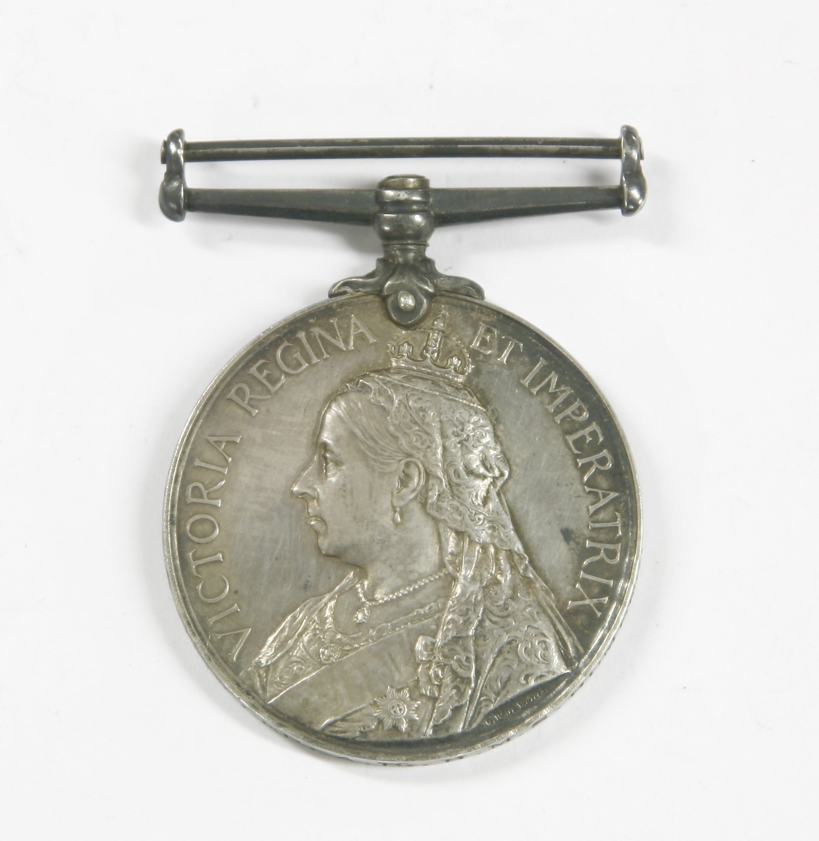 Lot 115 - A Queen Victoria China 1900 medal forwarded