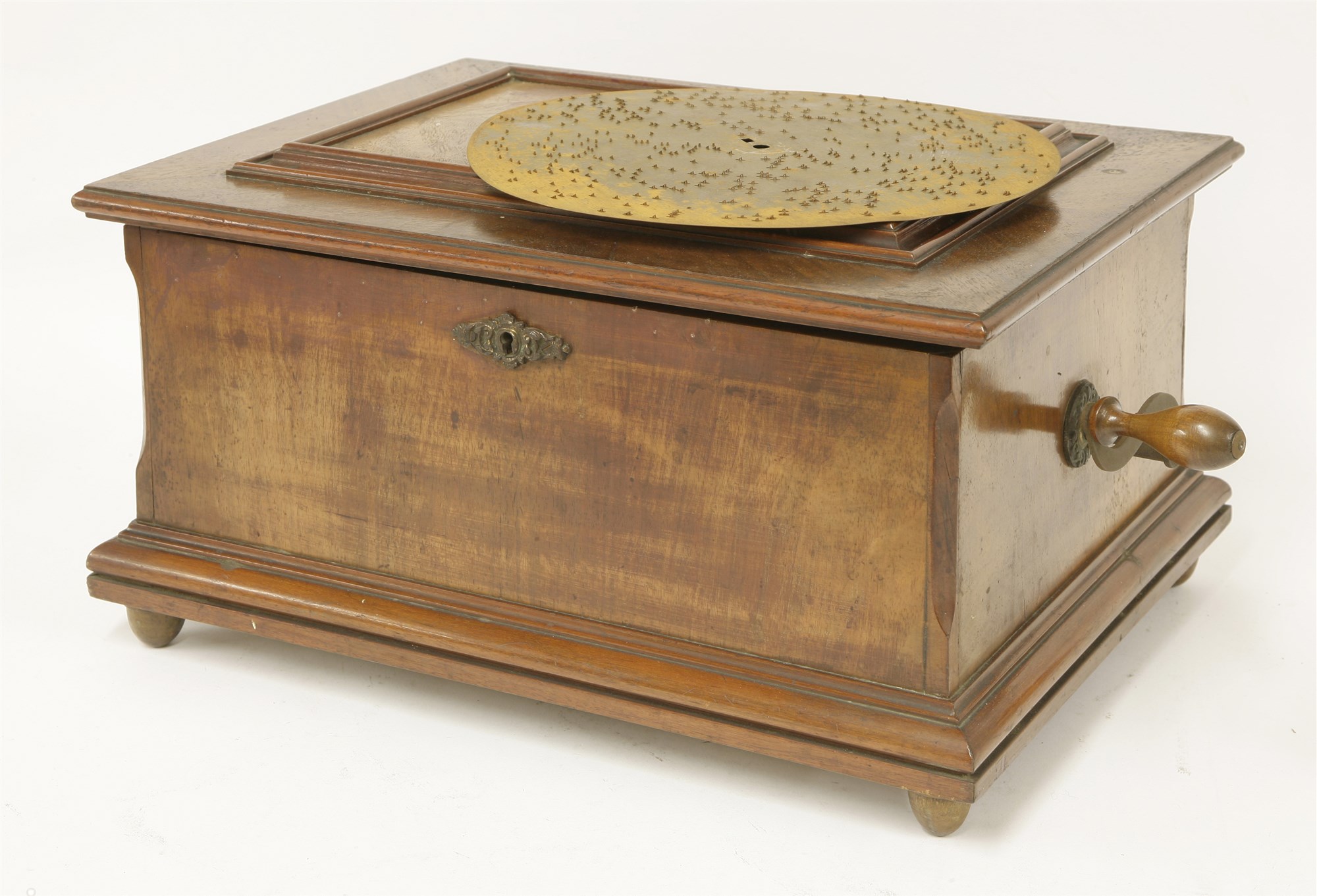 Lot 193 - A Symphion walnut disc musical box