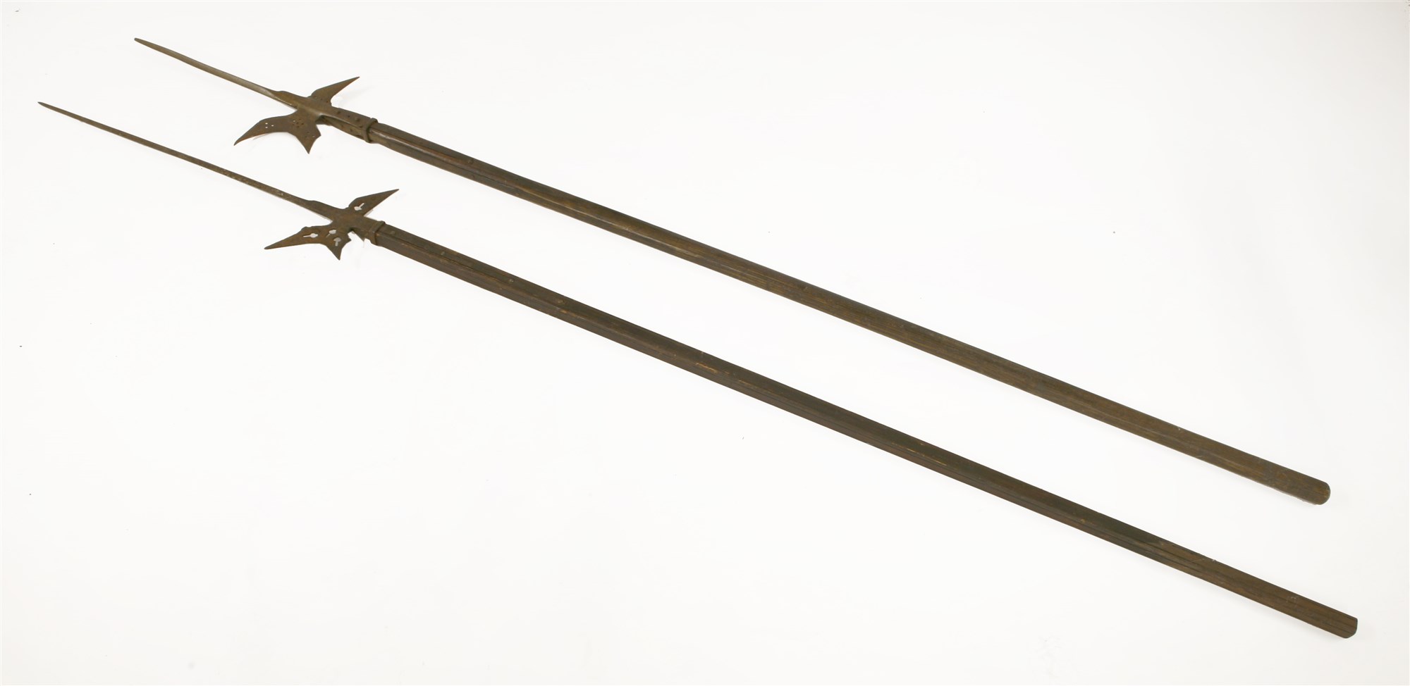 Lot 46 - Two halberds