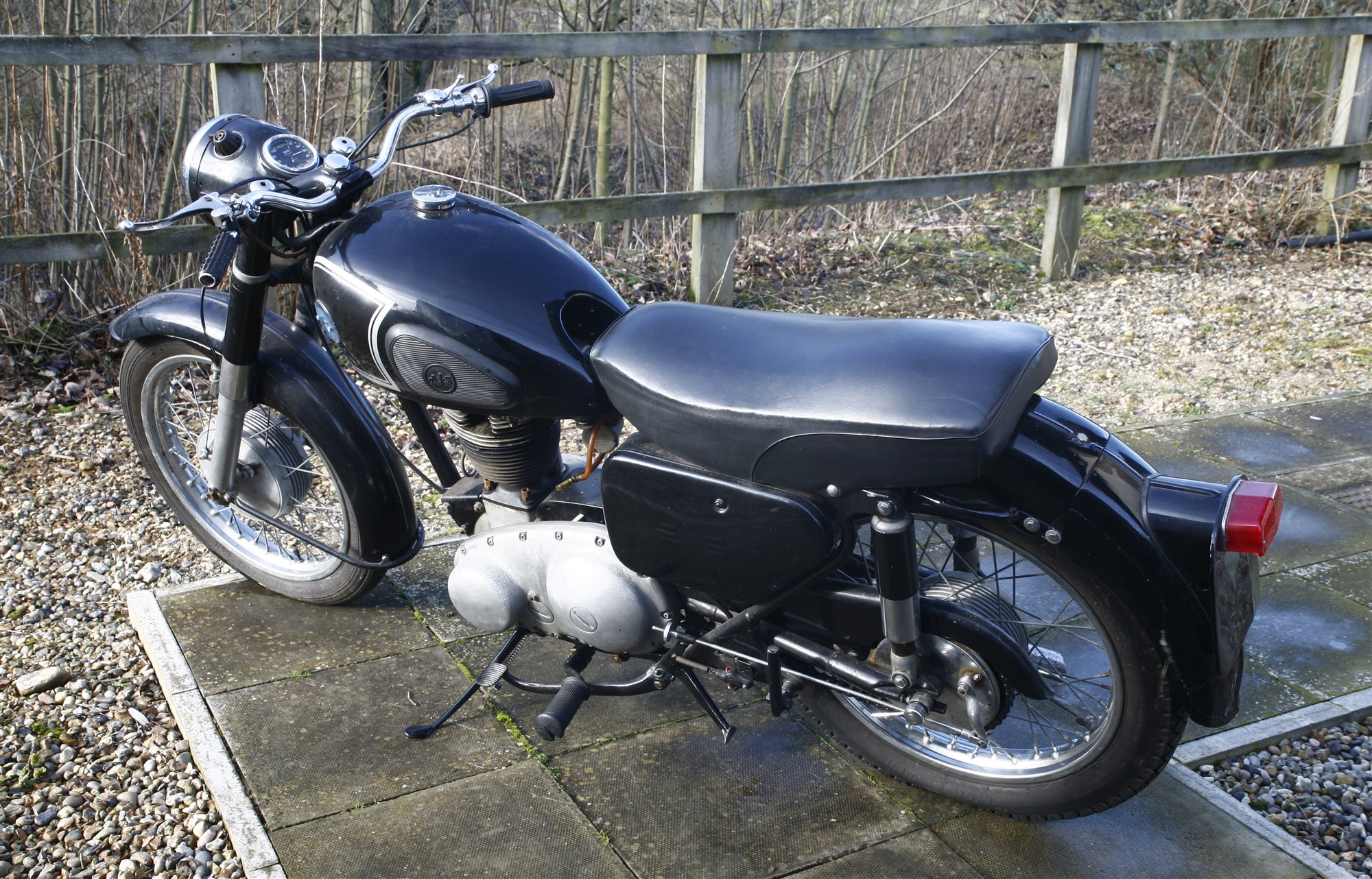 Lot 2 - A 1959 AJS 350 Single motorcycle