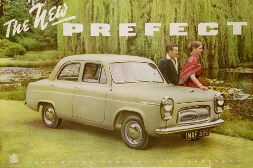 Lot 566 - Six Ford Motor Company posters 1950s and