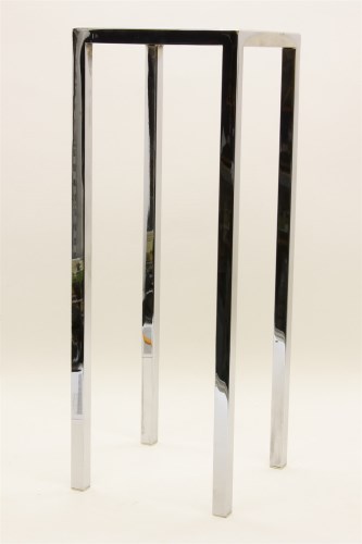 Lot 620 - A chrome stand