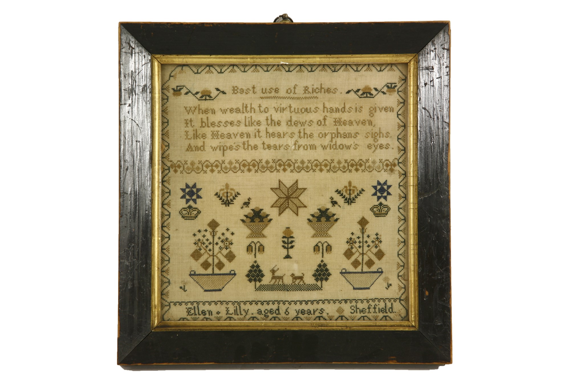 Lot 362 - A Victorian Sampler