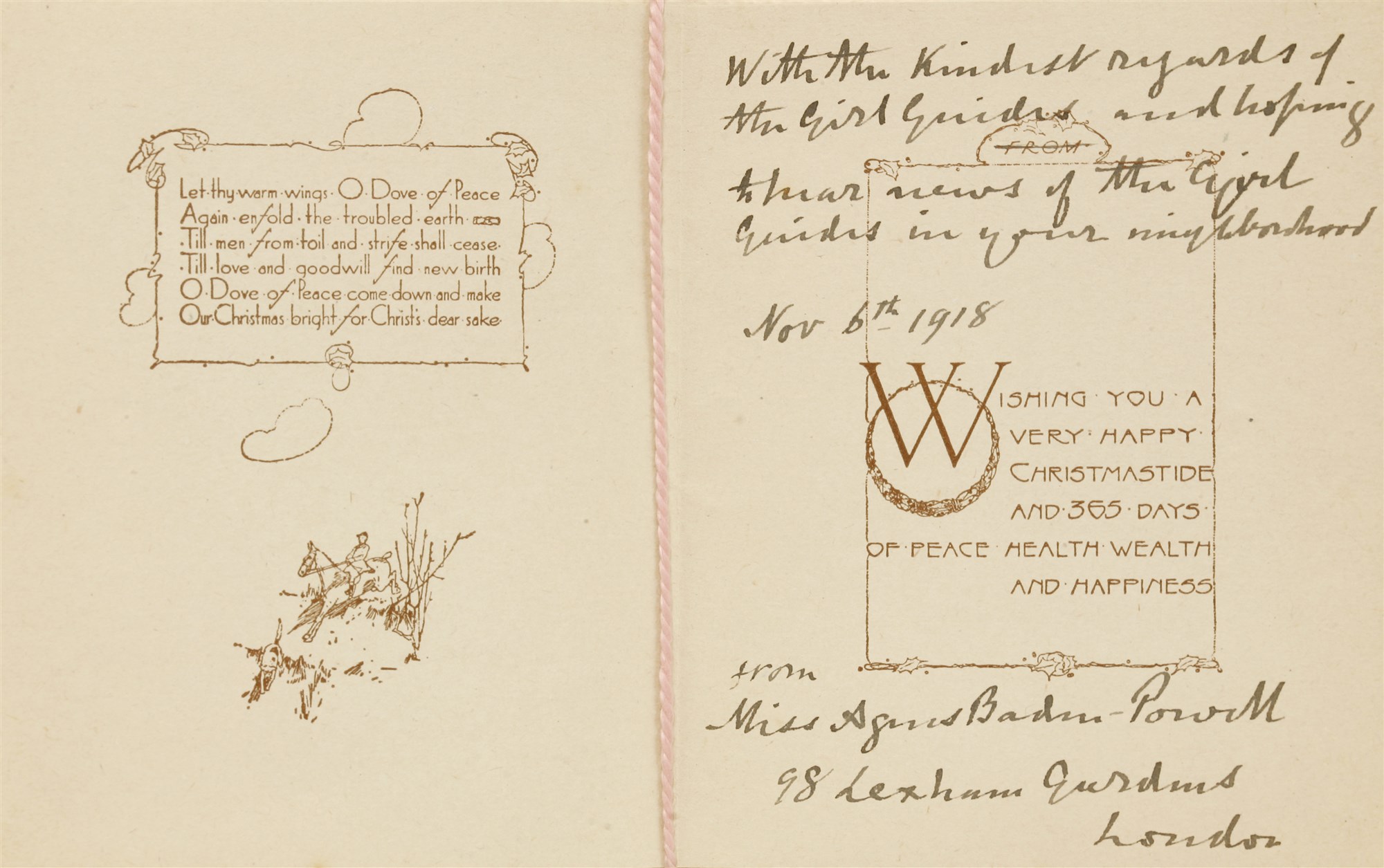 Lot 95 - Girl Guide: Agnes Smyth Baden-Powell: A