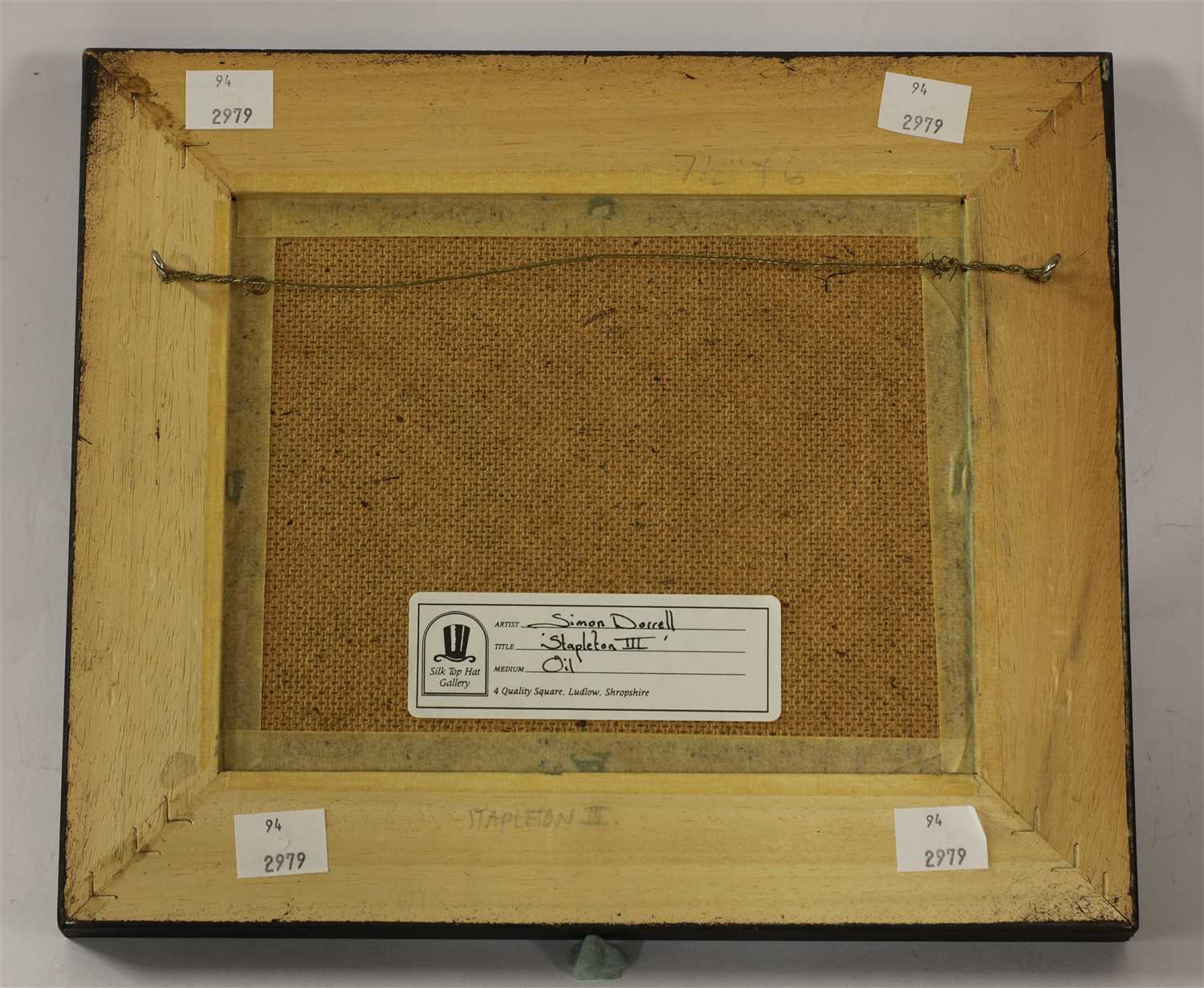 Lot 22 - Simon Dorrell (b.1961)