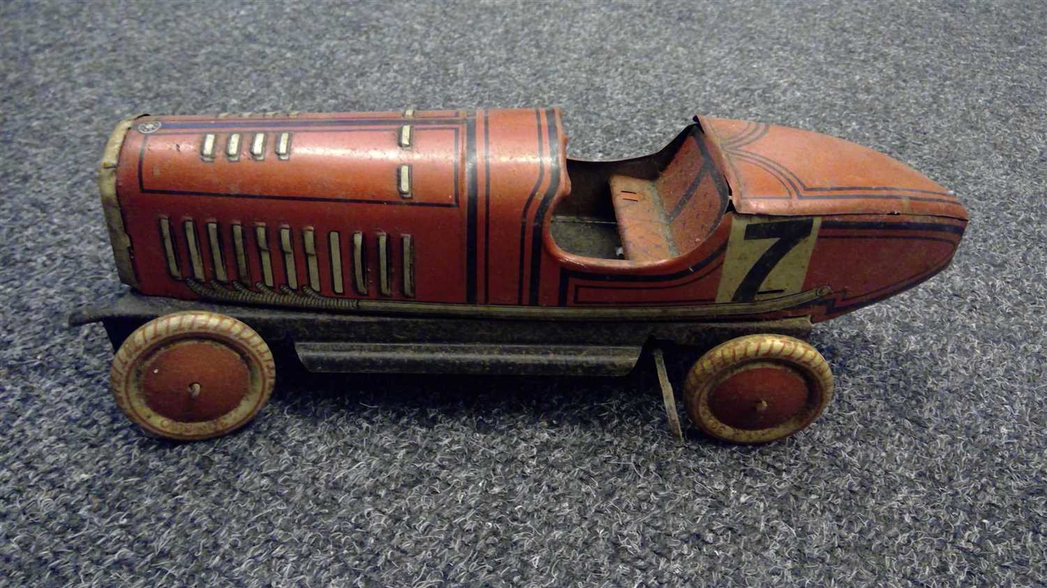 Lot 217 - A collection of 1930s and later toys,