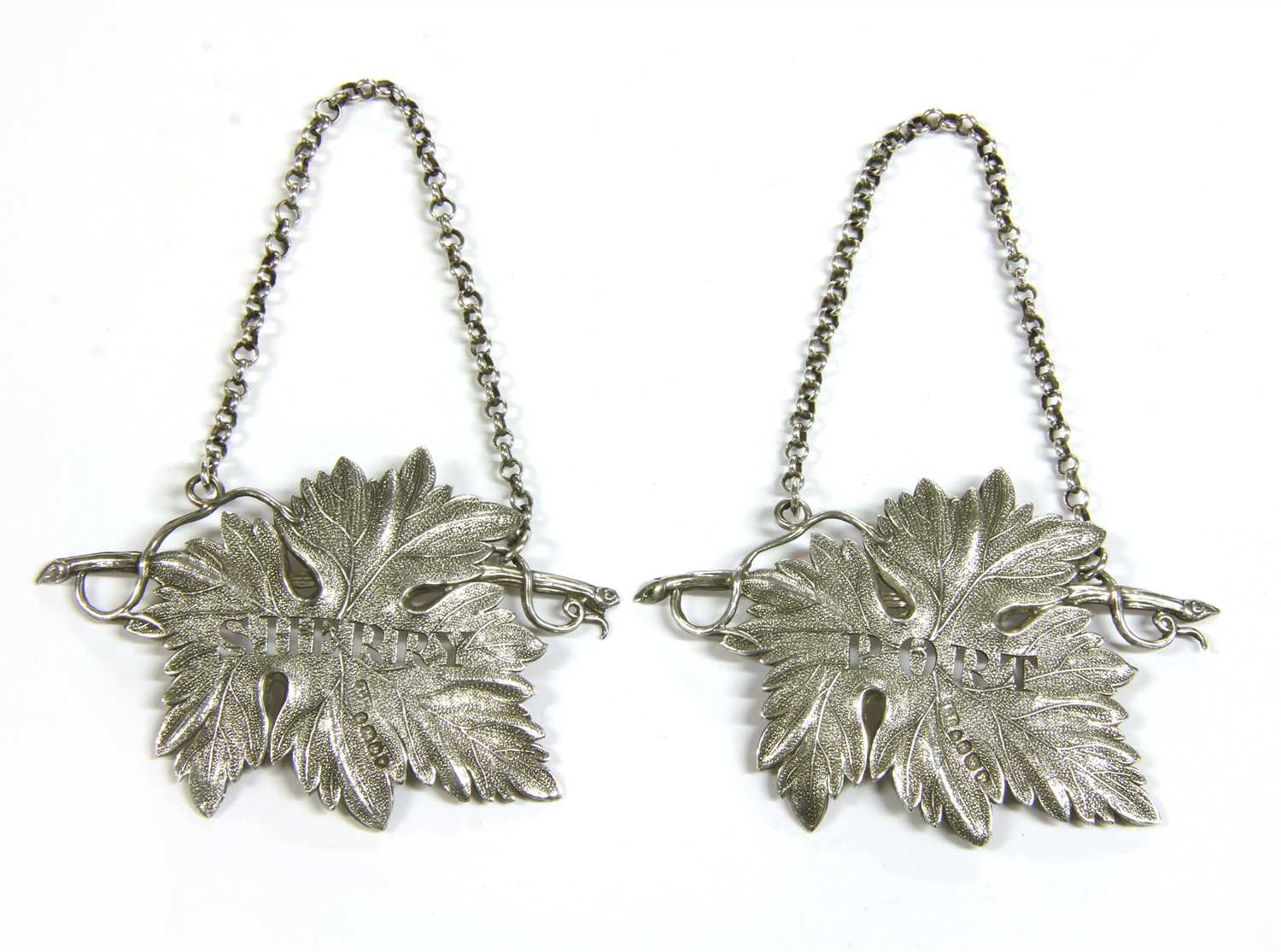 Lot 9 - Two gold Springbok stick pins,