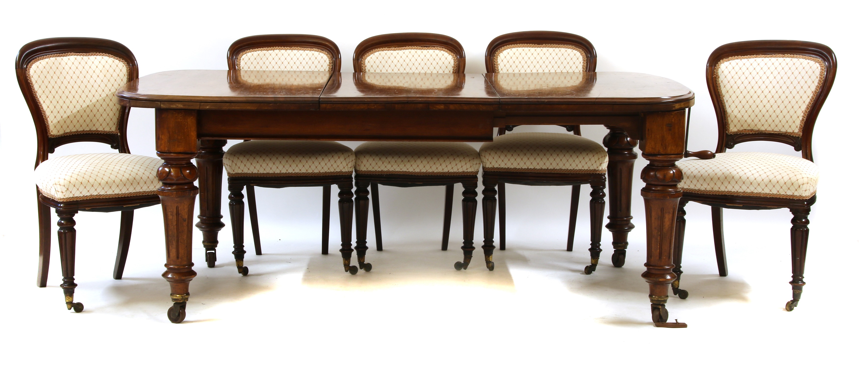 Lot 283 - A Victorian Joseph Fitter Patent mahogany