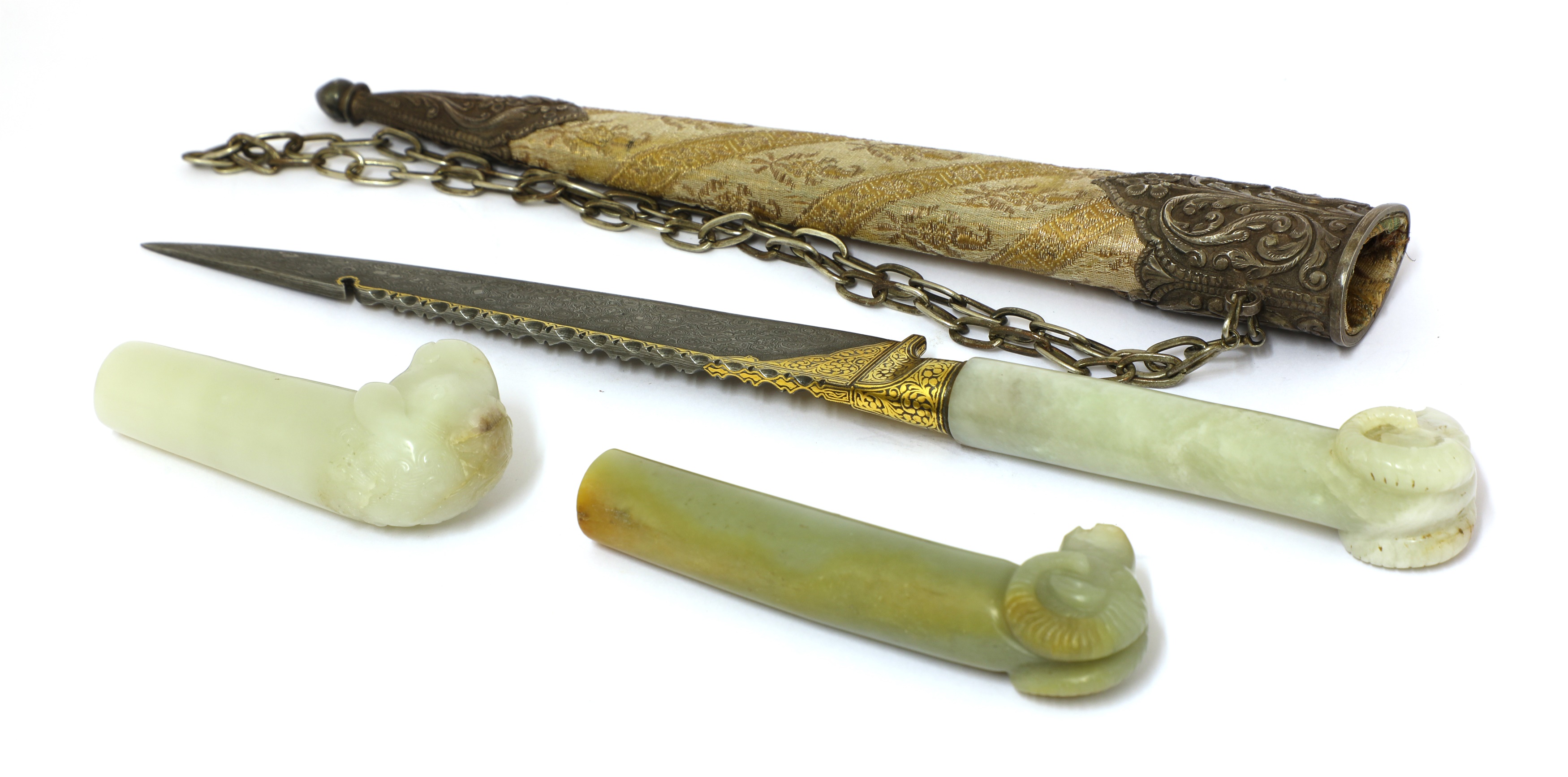 Lot 478 - A Chinese dagger,