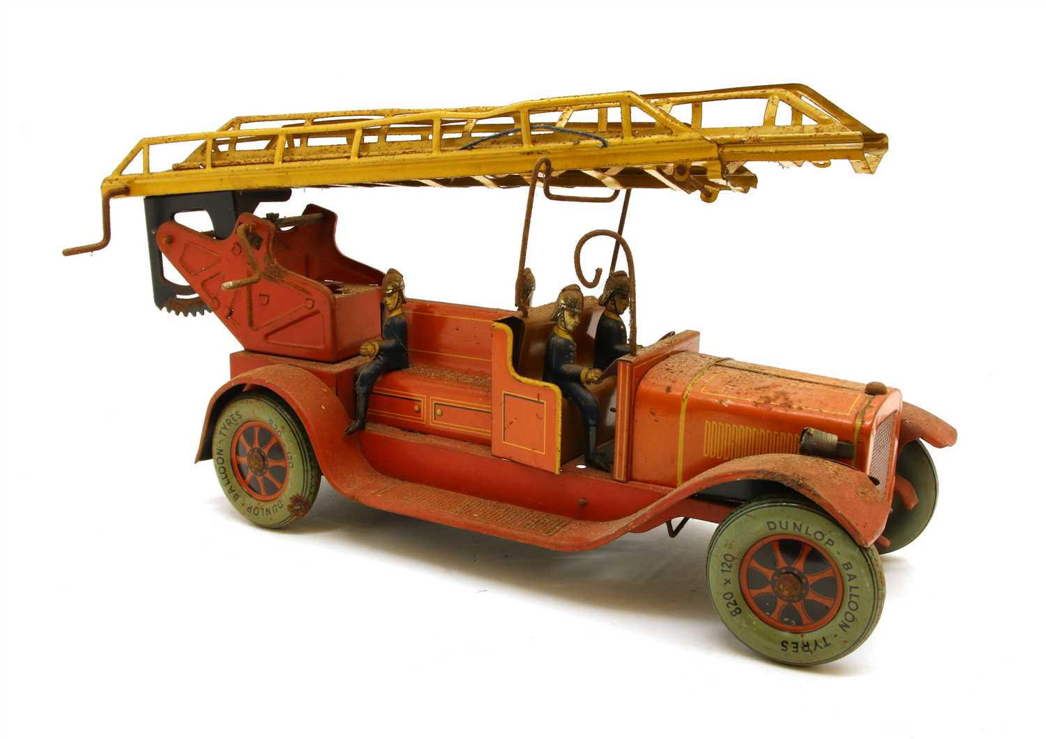 Lot 1207 - An early 20th century German tin plate fire