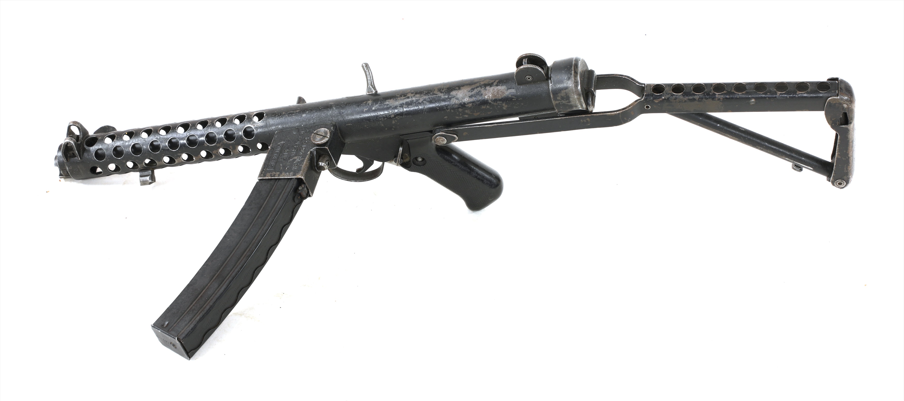 Lot 342 - A STIRLING SUB-MACHINE GUN,