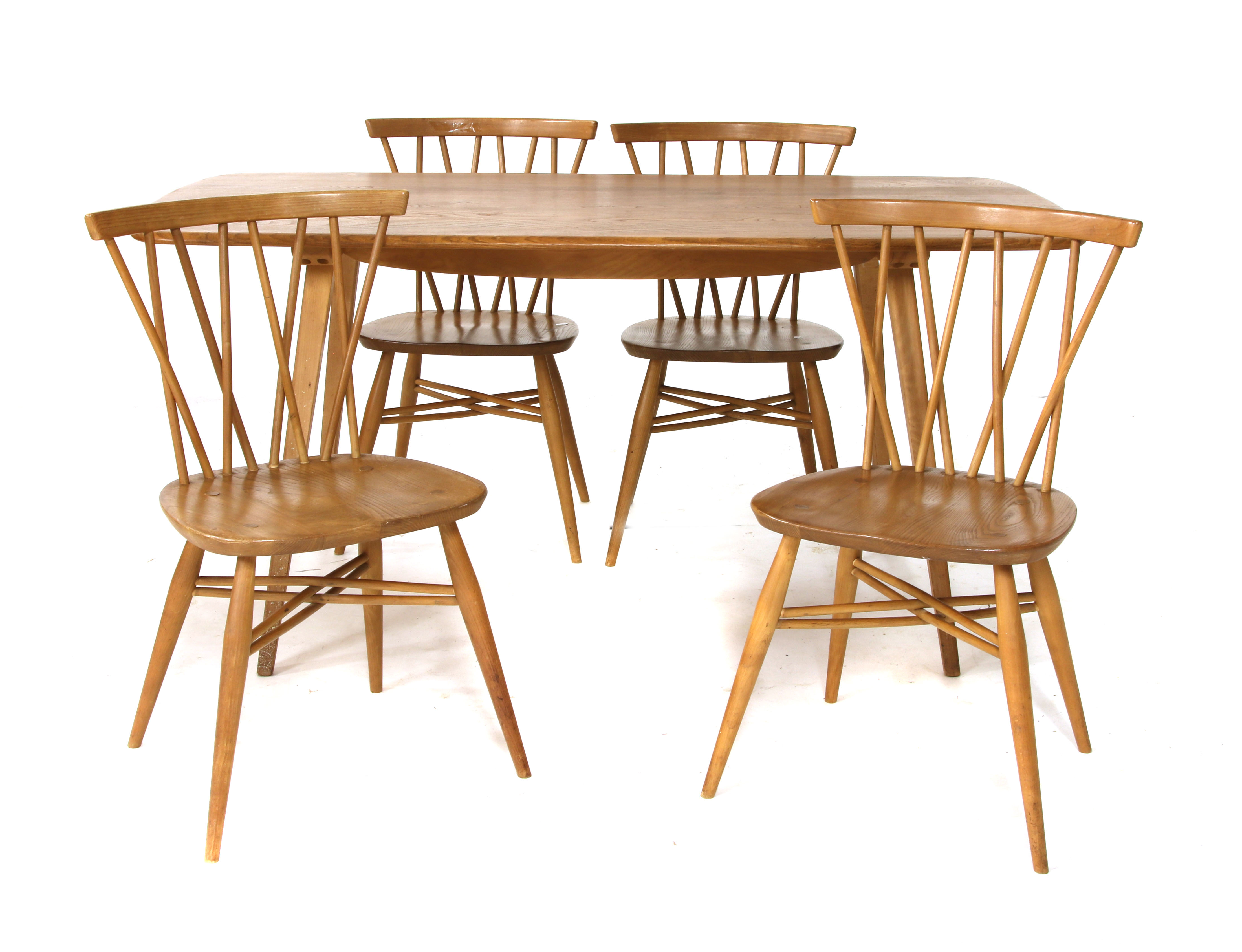 Lot 78 - An Ercol elm table,