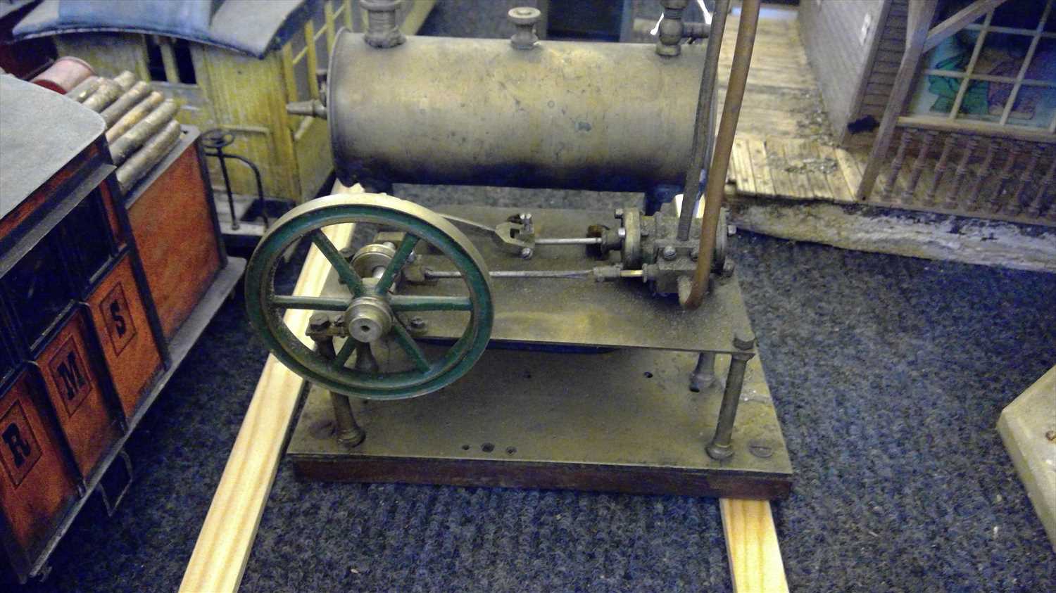 Lot 238 - A W. Stevens Model Dockyard live steam