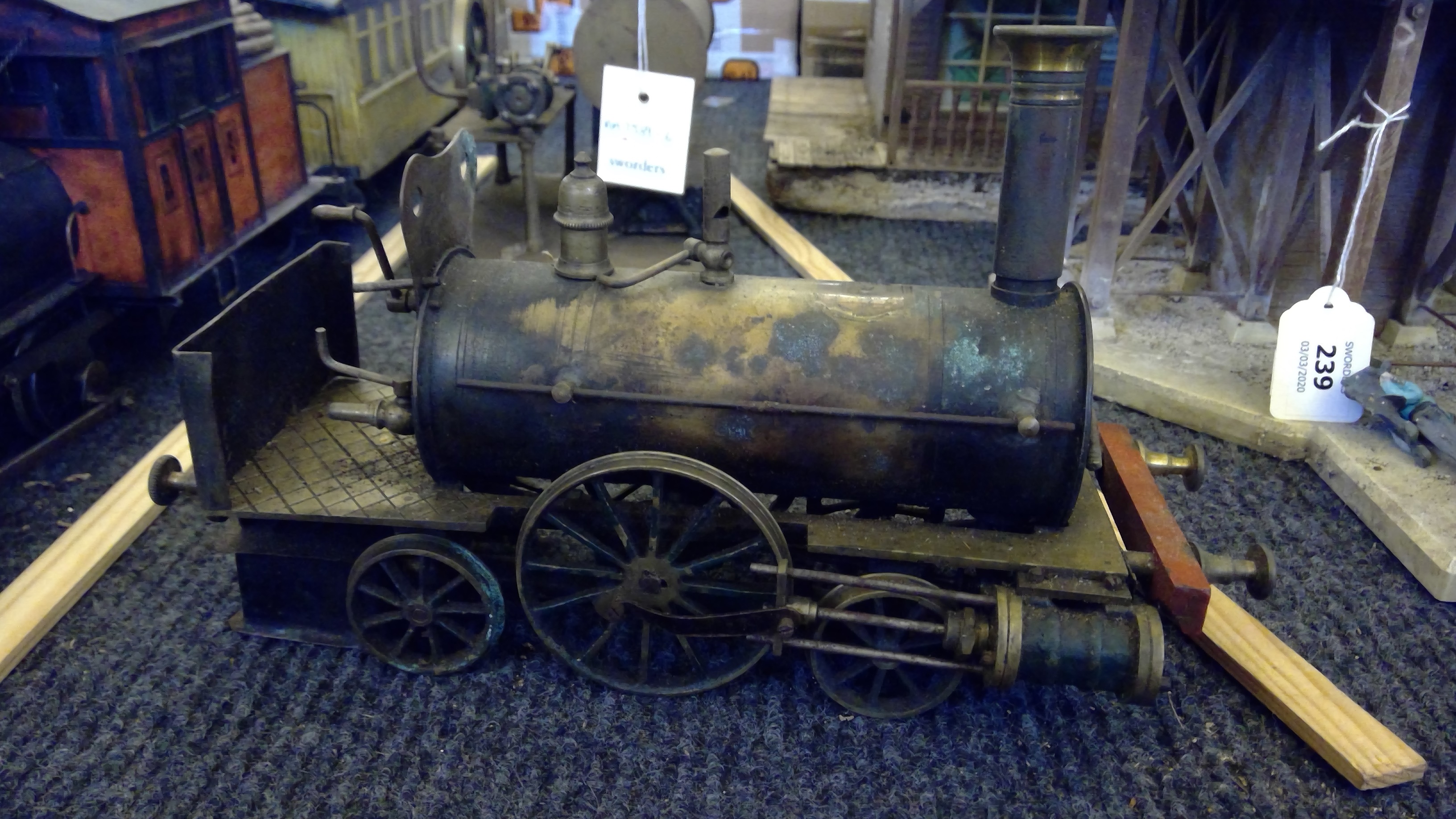 Lot 238 - A W. Stevens Model Dockyard live steam