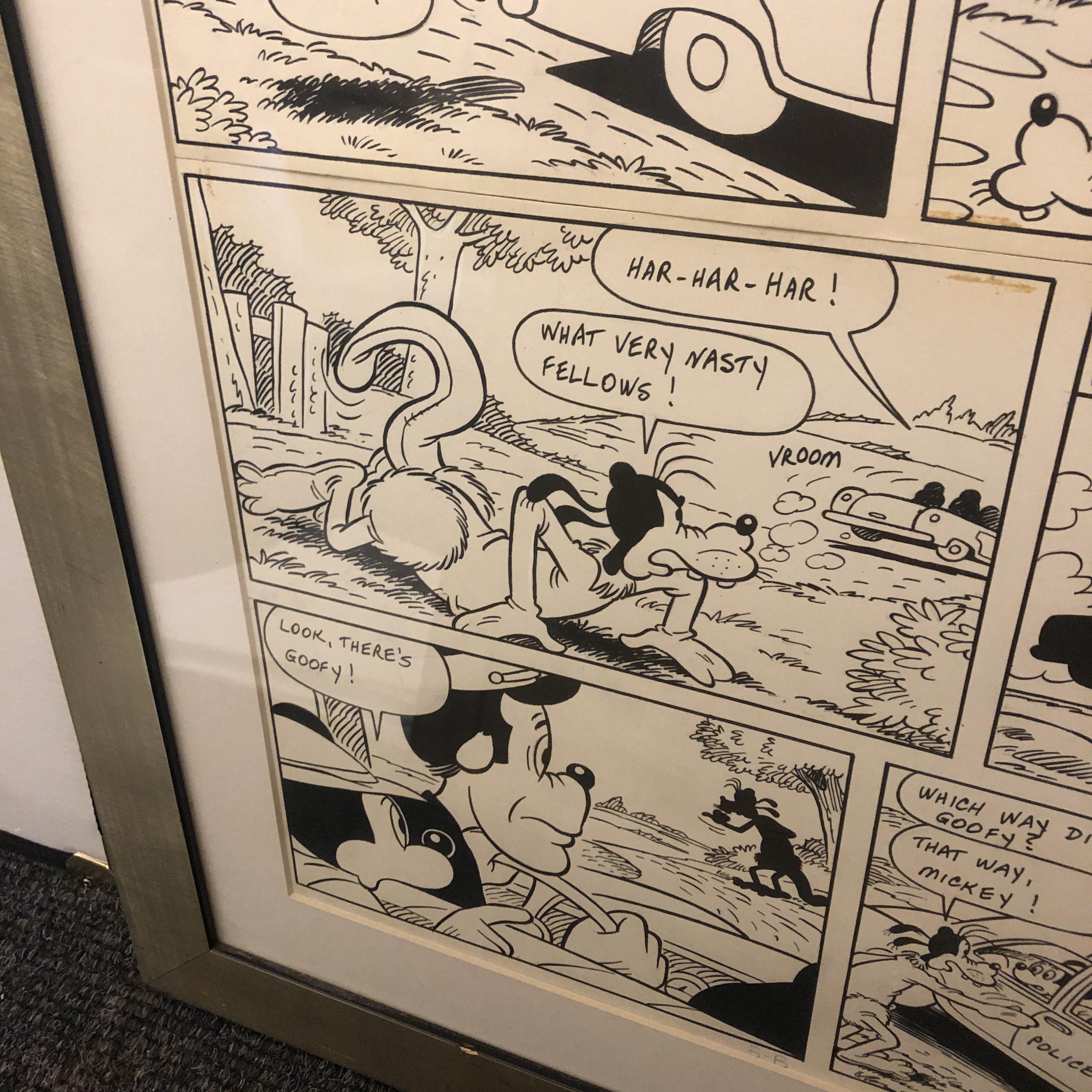 Lot 204 - Seven Walt Disney storyboards,
