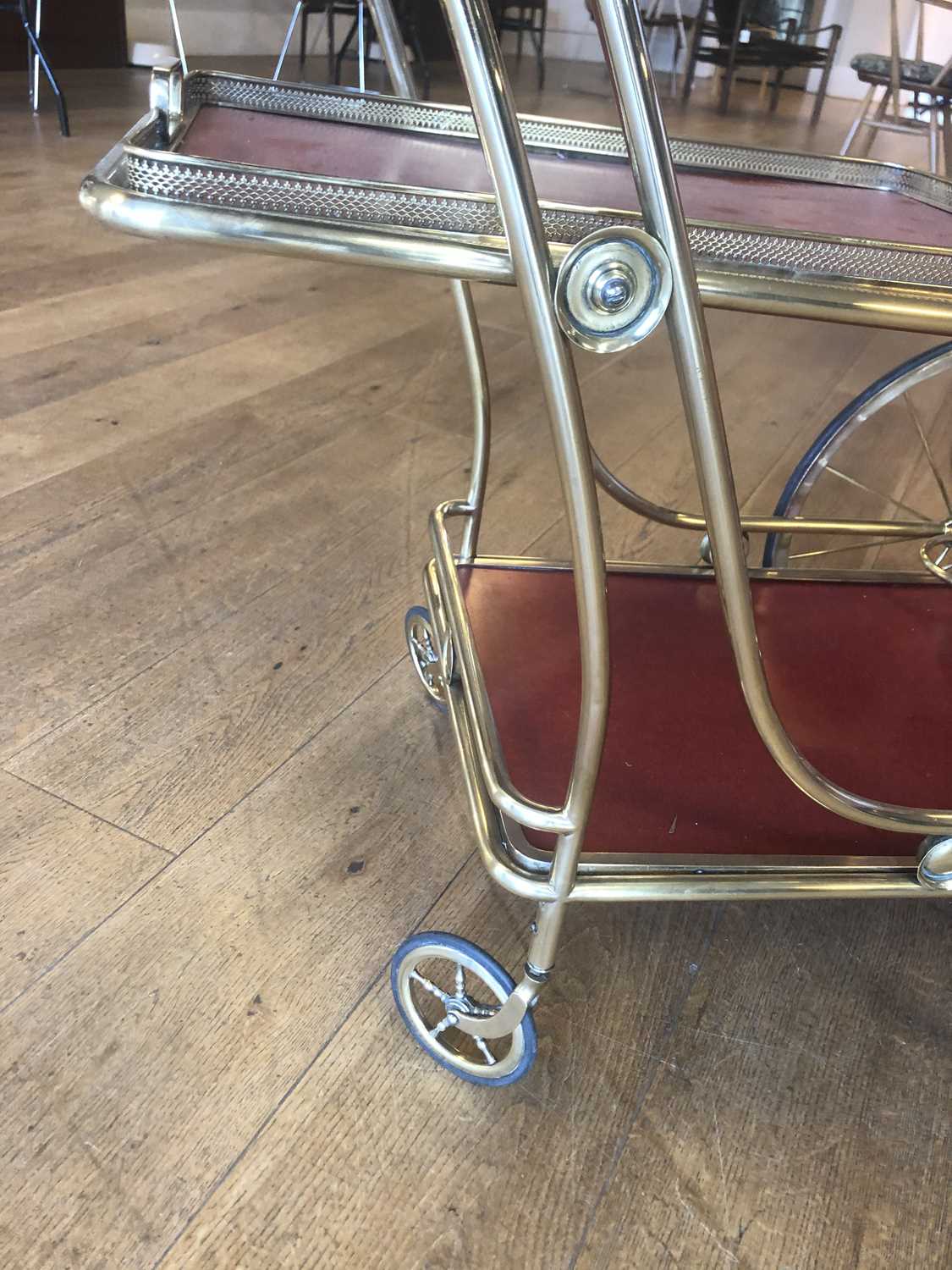 Lot 131 - An unusual Italian drinks trolley,