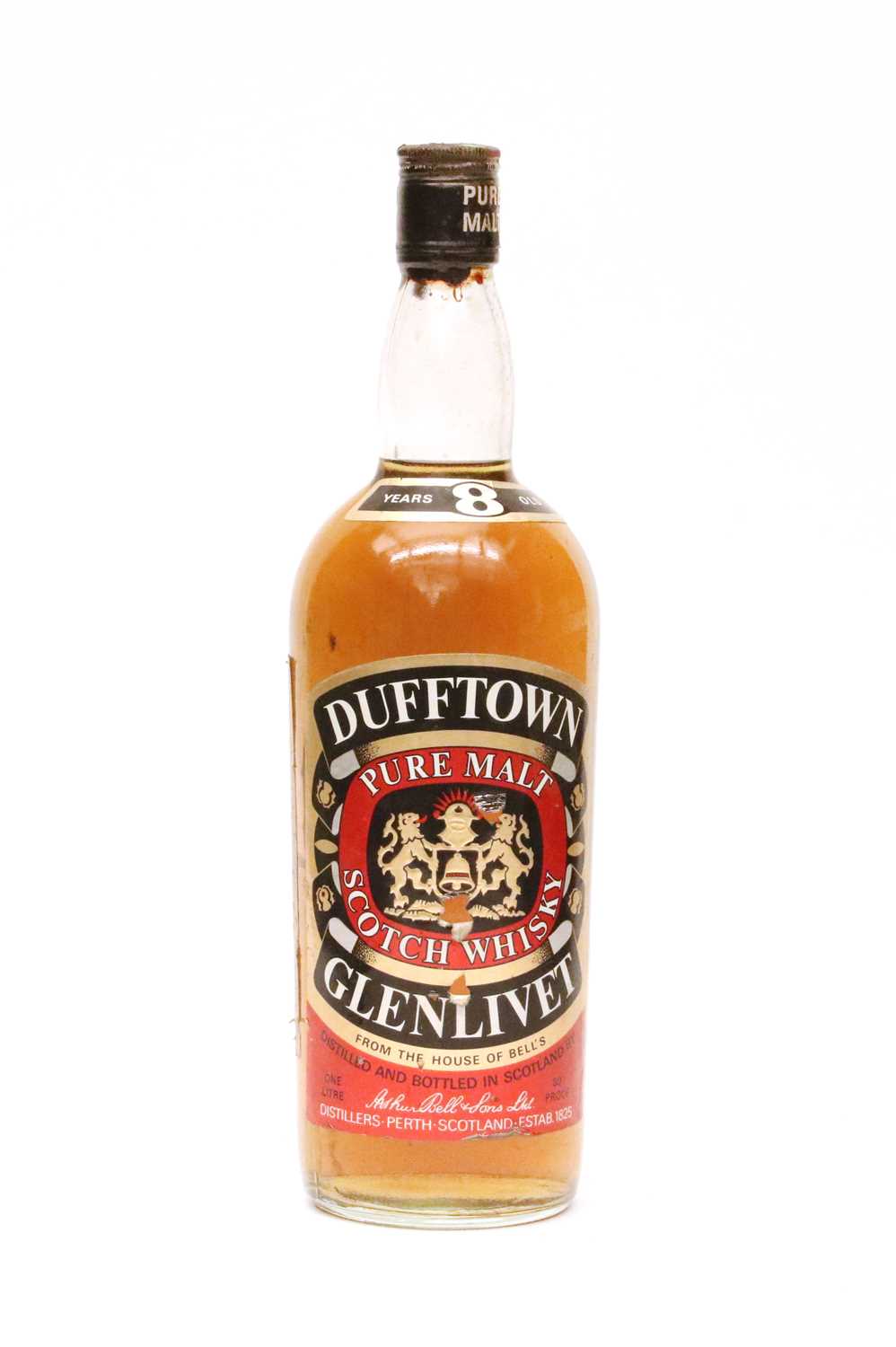 Lot 1008 - Dufftown Glenlivet, Pure Malt Scotch Whisky,