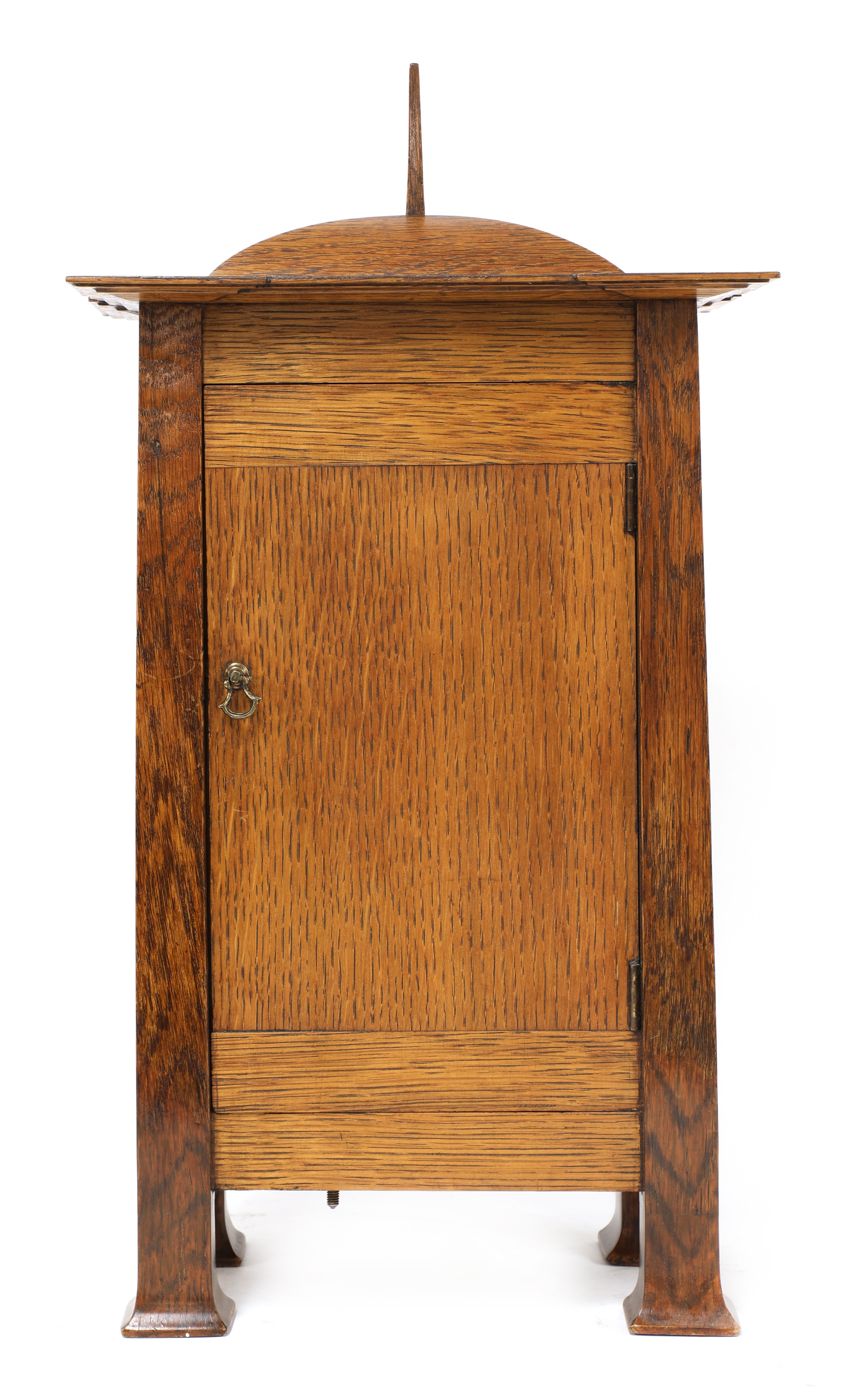 Lot 198 - A rare Arts and Crafts oak architectural