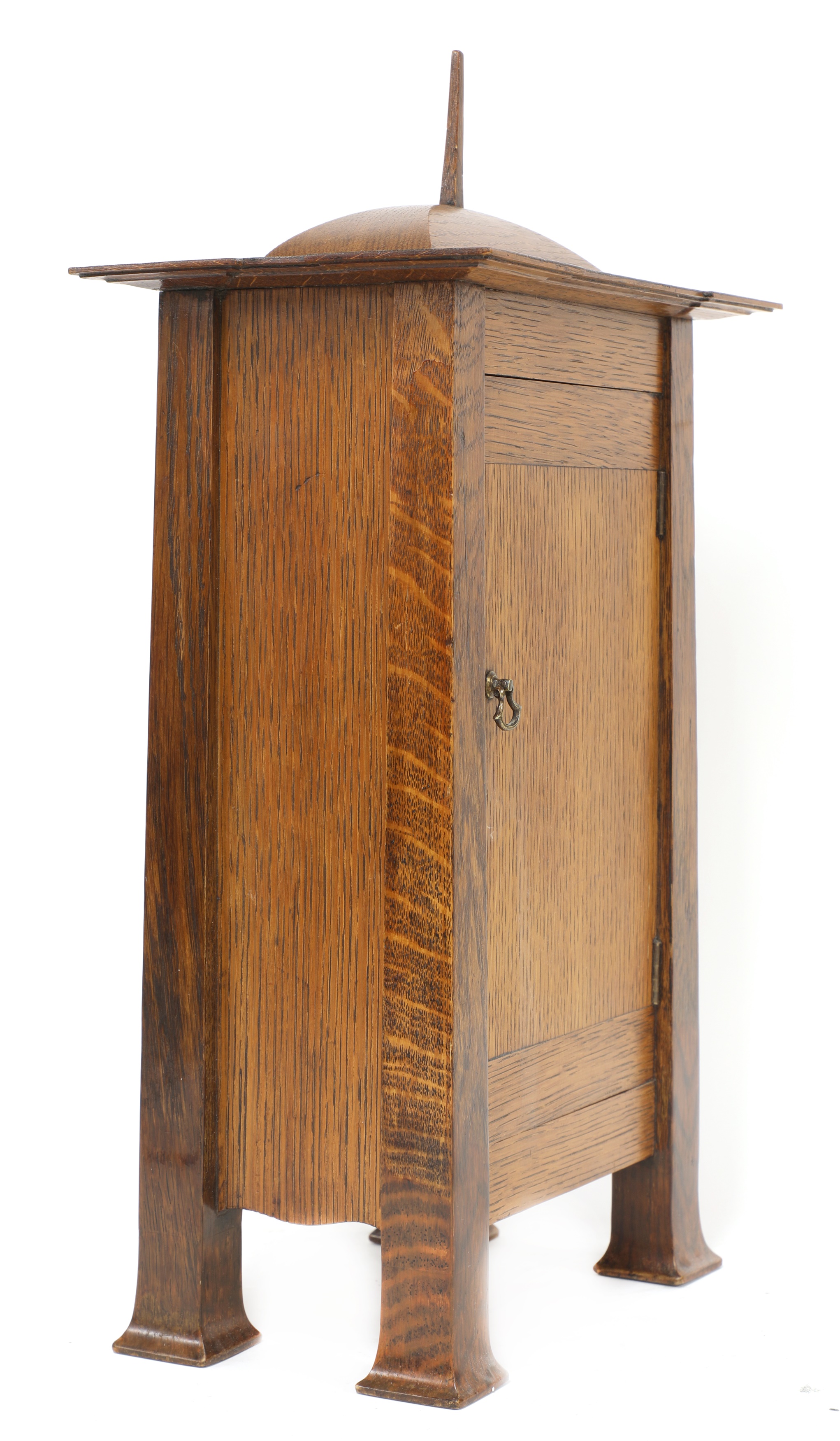 Lot 198 - A rare Arts and Crafts oak architectural