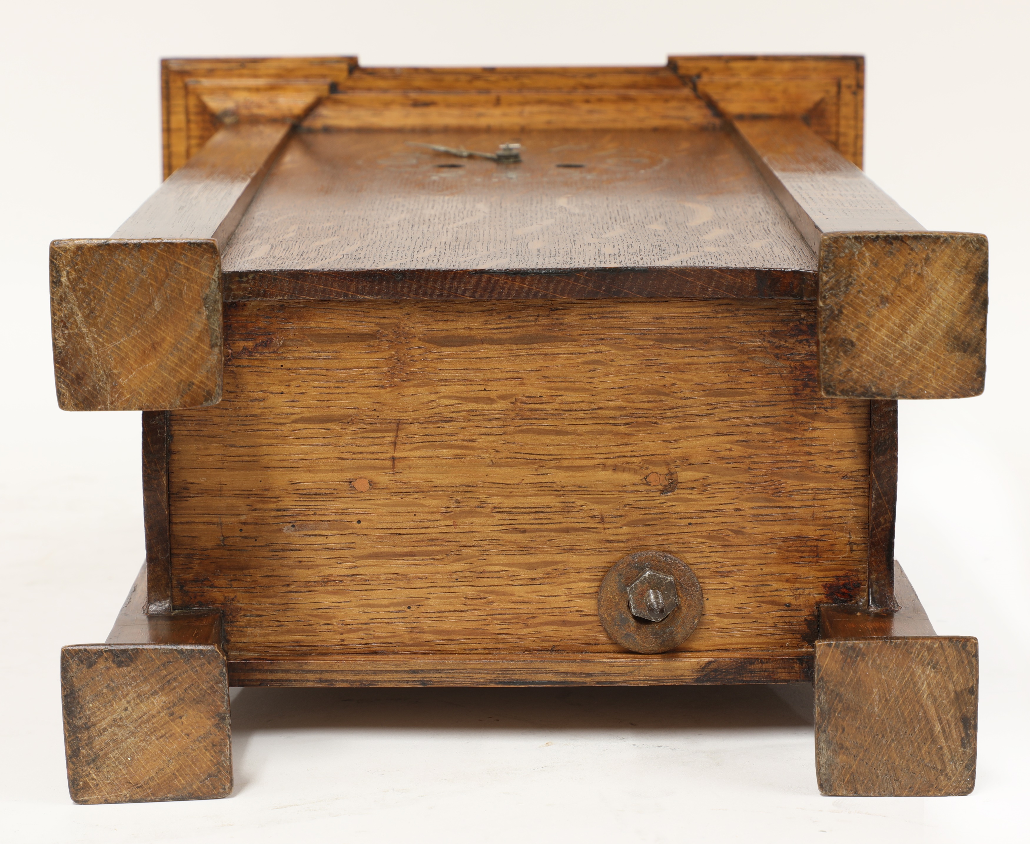Lot 198 - A rare Arts and Crafts oak architectural