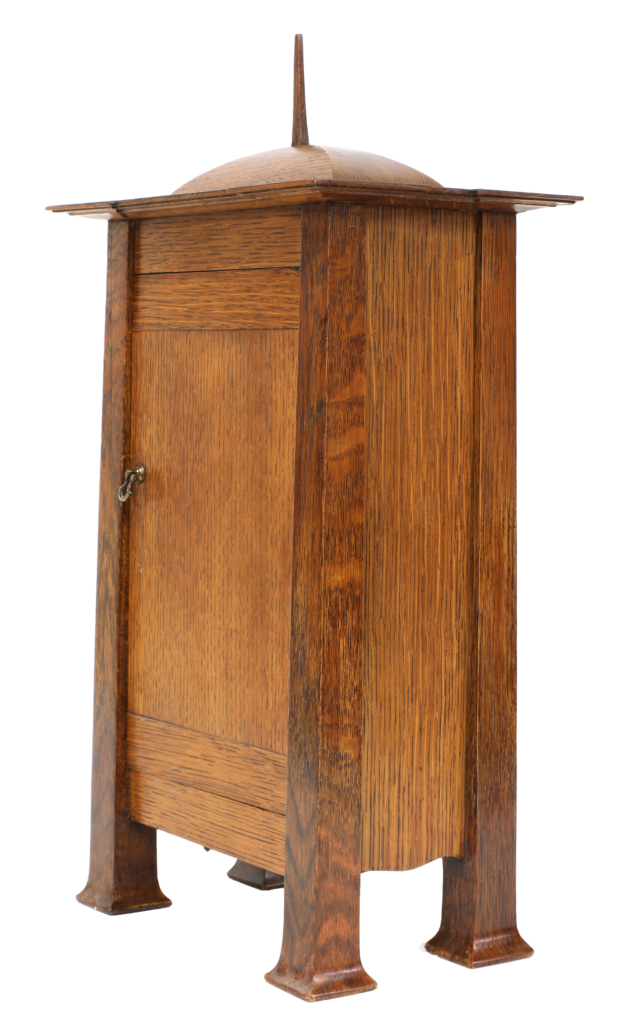Lot 198 - A rare Arts and Crafts oak architectural