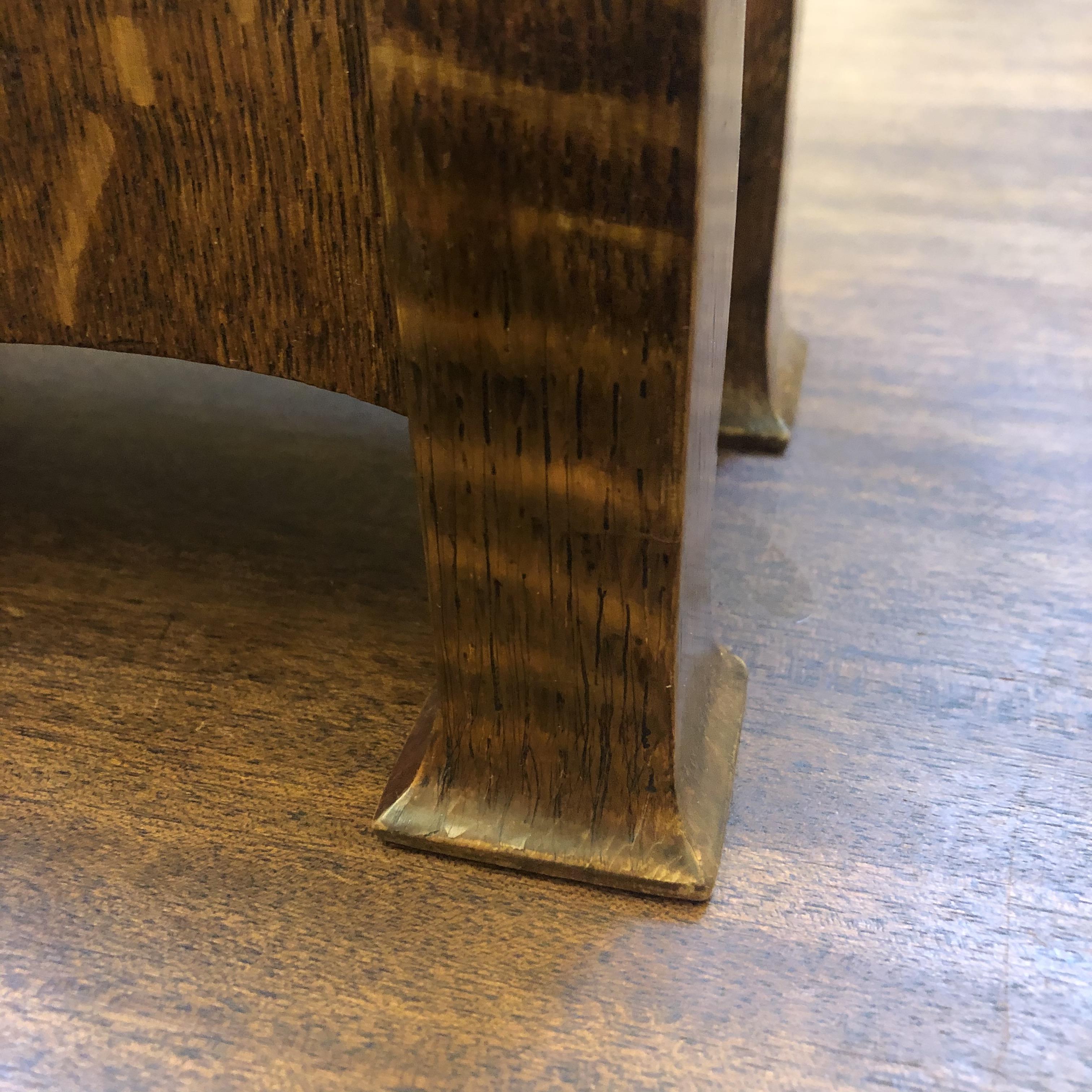 Lot 198 - A rare Arts and Crafts oak architectural