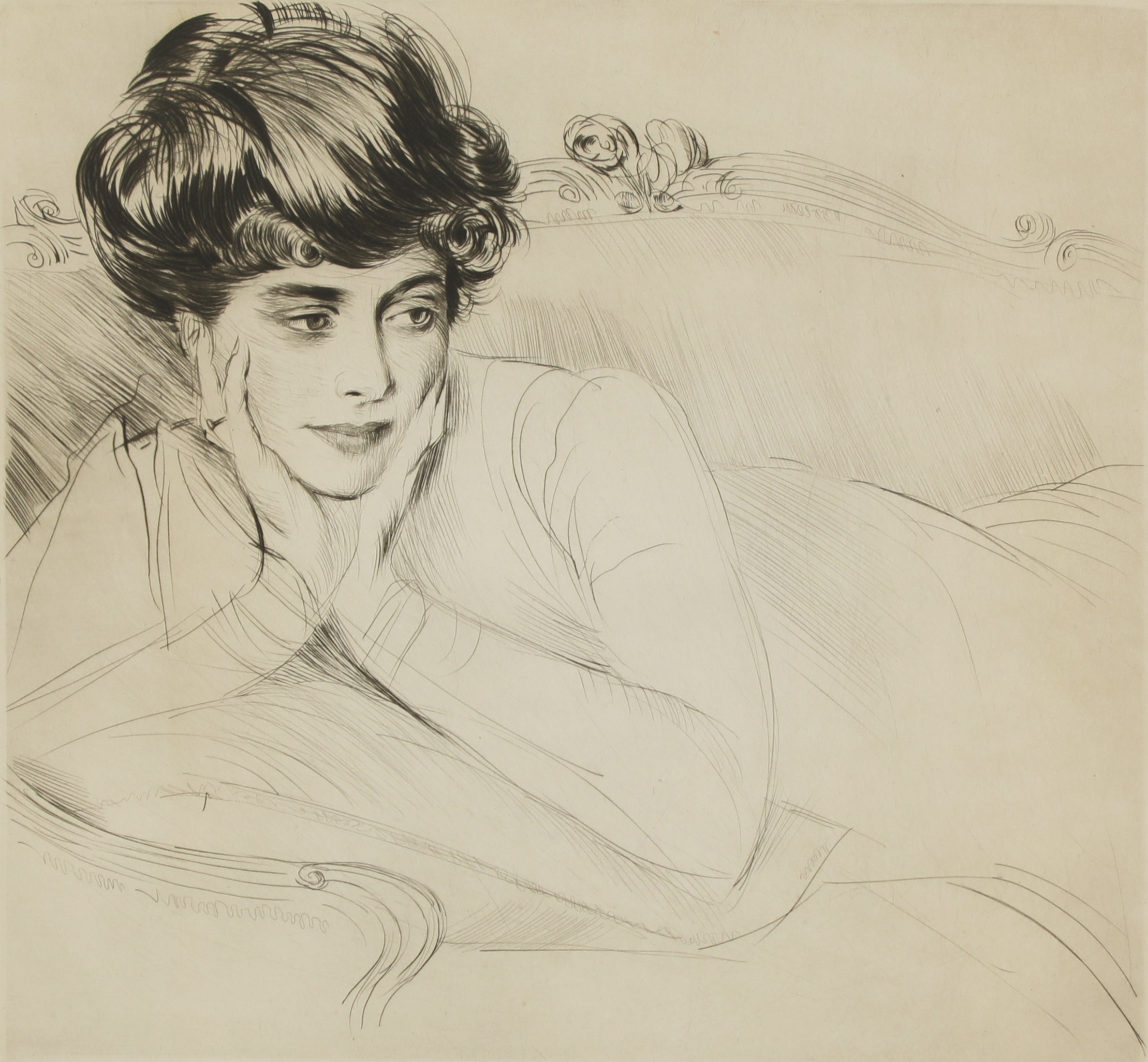 Lot 23 - Paul-Cesar Helleu (French, 1859-1927)
