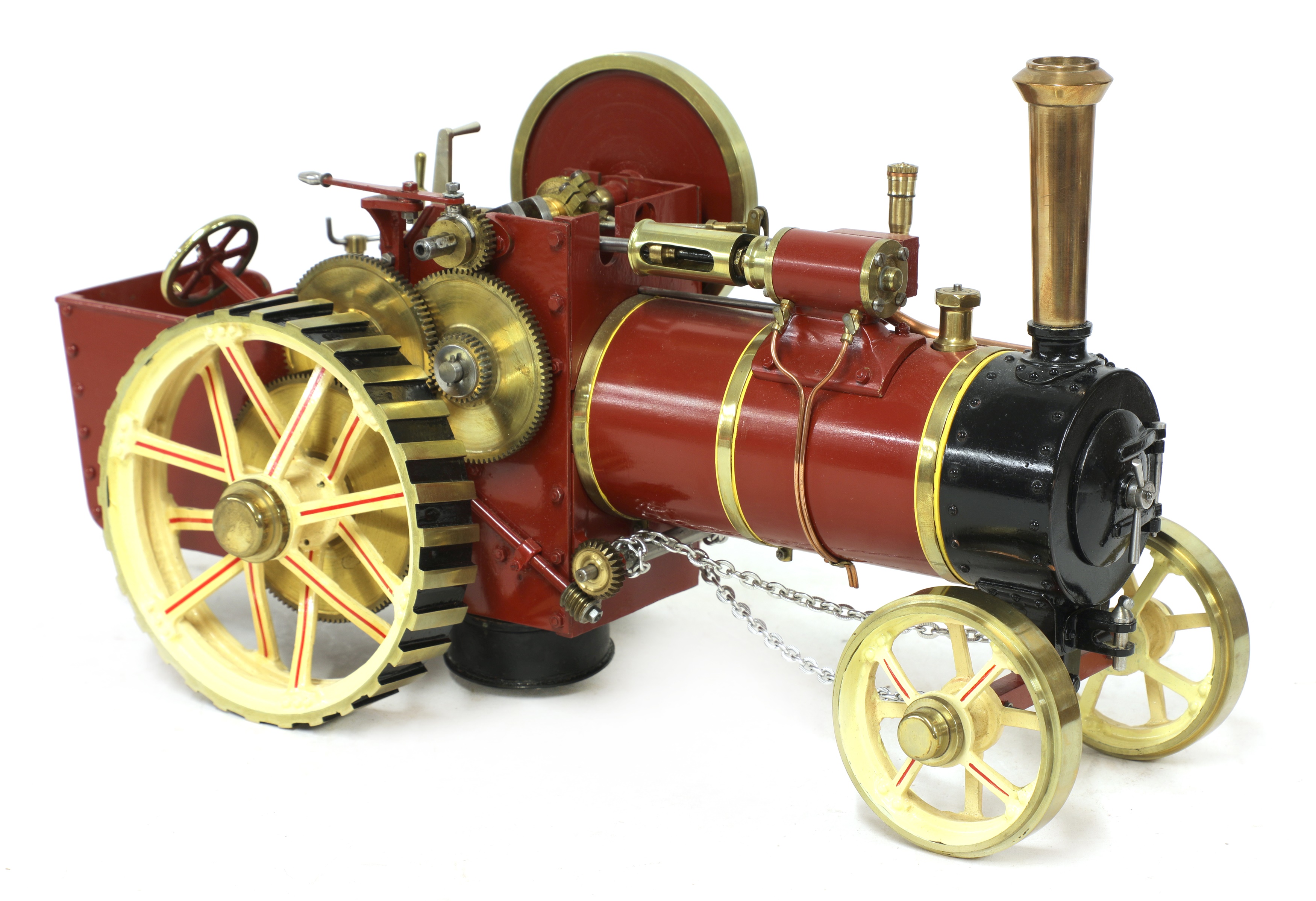 Lot 307 - A ¾in scale model Burrell-type live steam