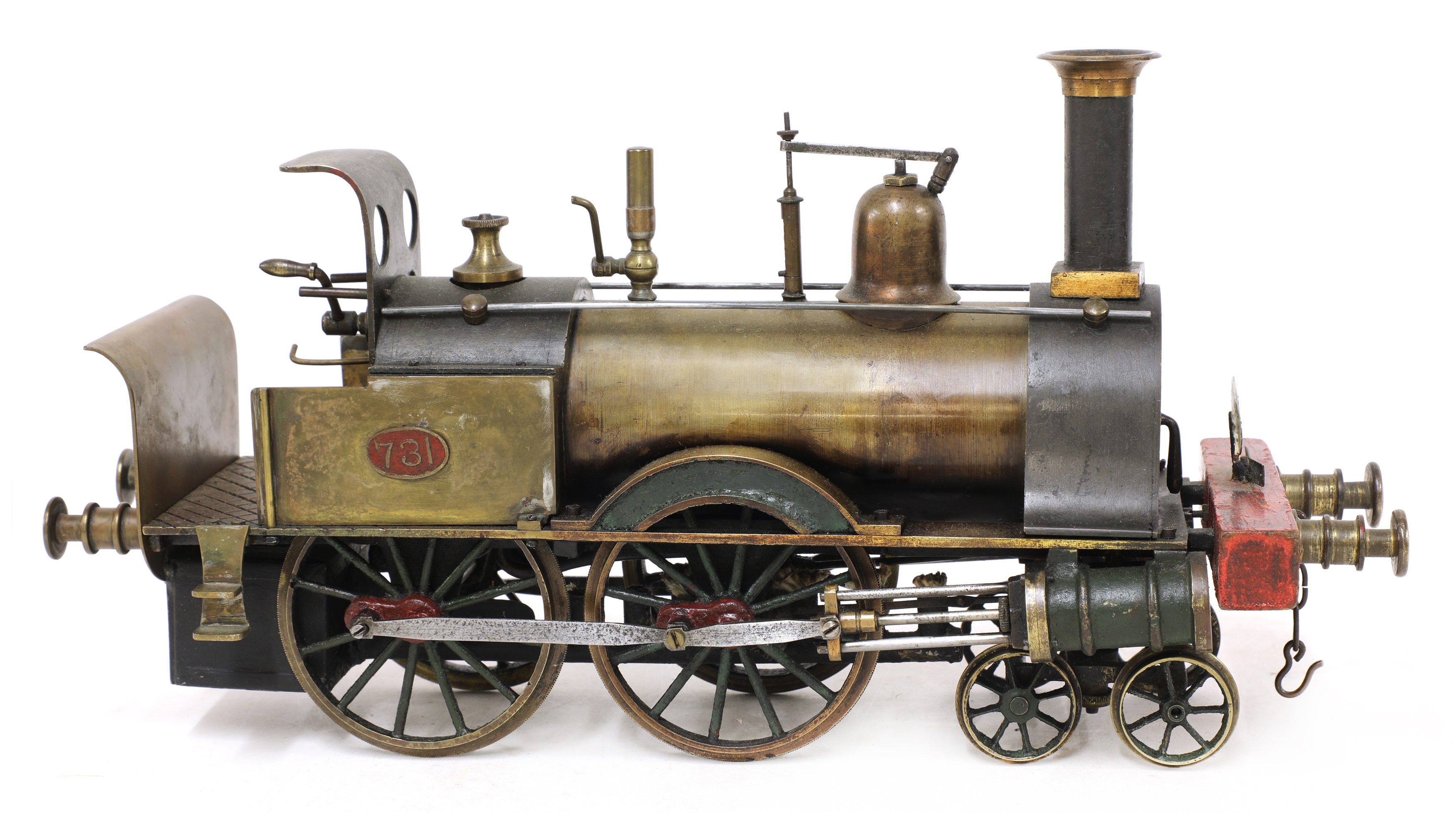 Lot 308 - A 3in gauge spirit-fired live steam 4-4-0