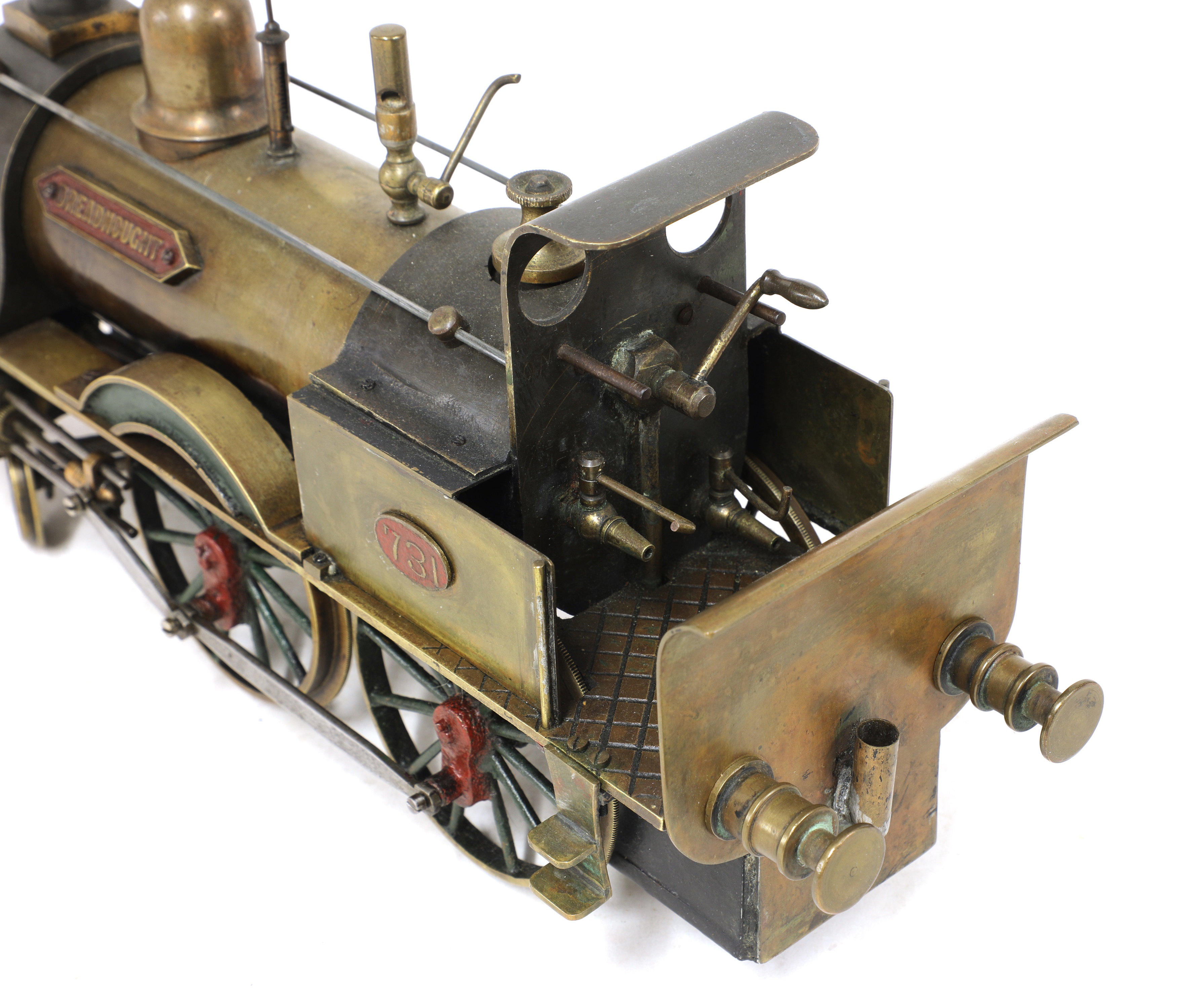 Lot 308 - A 3in gauge spirit-fired live steam 4-4-0