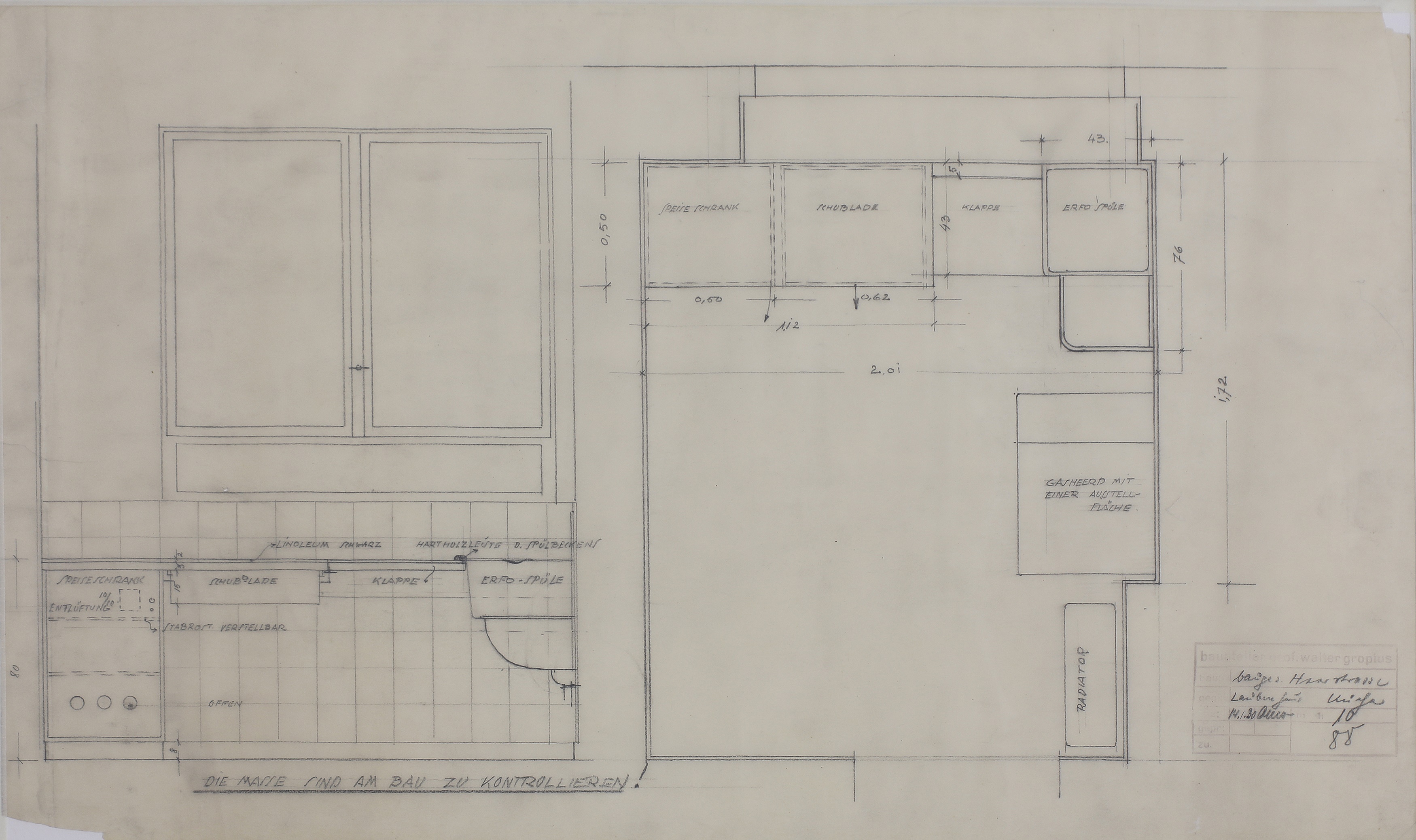 Lot 64 - A collection of nine Walter Gropius office