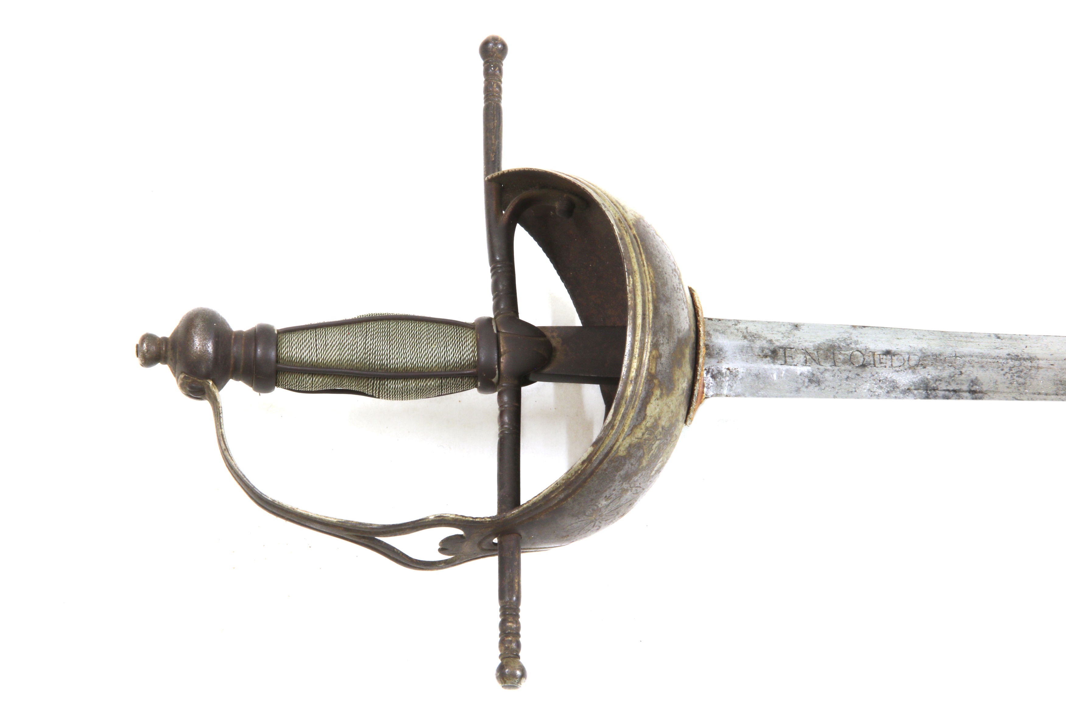 Lot 797 - A Spanish cup hilt rapier,