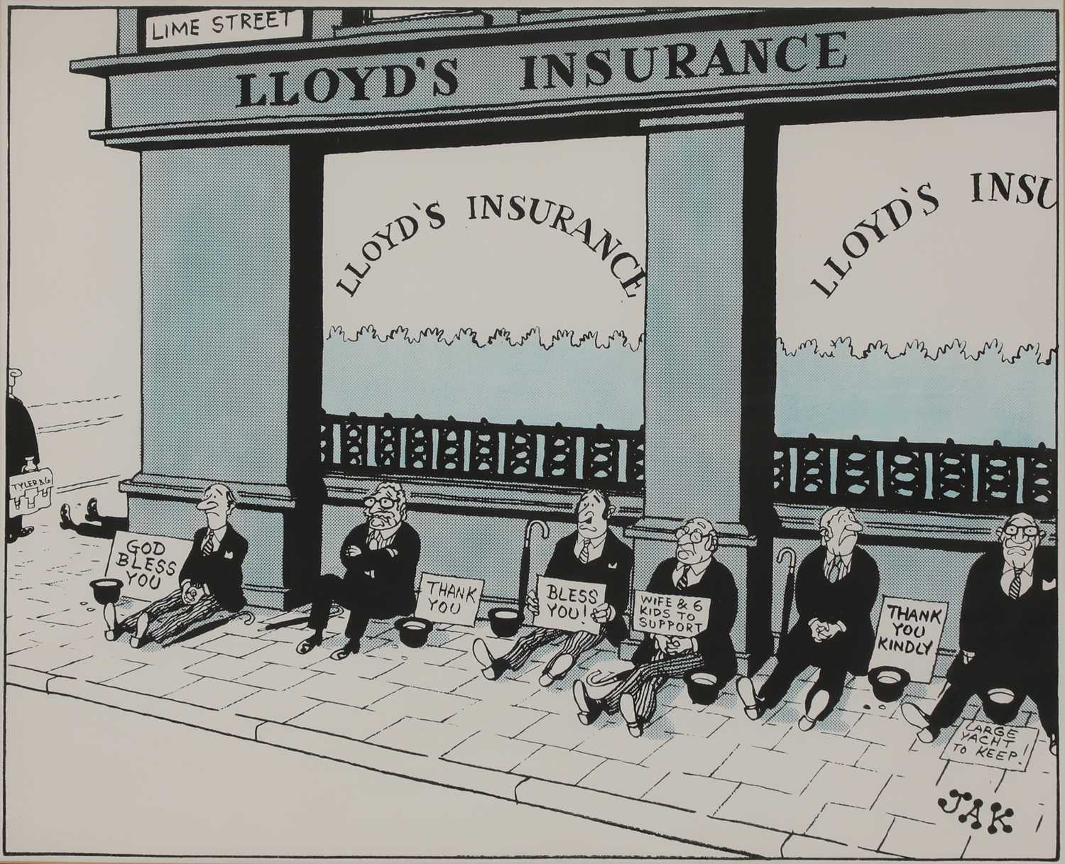 Lot 676 - Jak (Raymond Allen Jackson) (1927-1997)