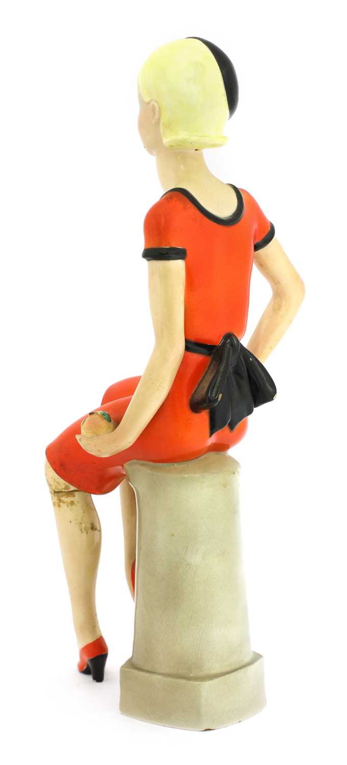 Lot 220 - A Lenci figure 'La Modista - Il Cappellino',