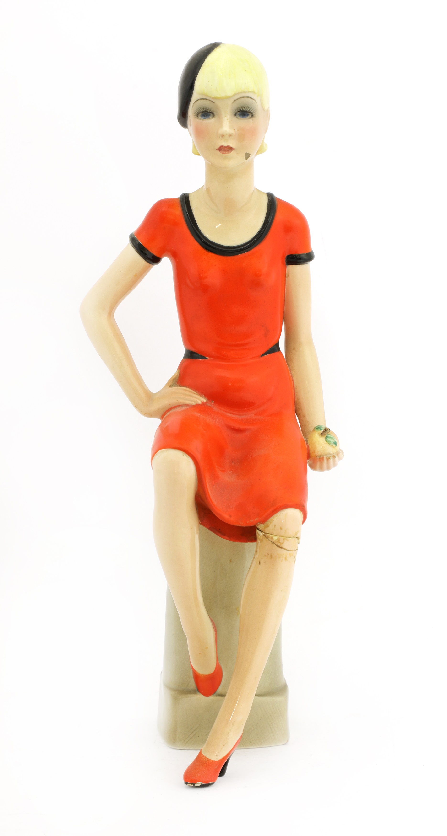 Lot 220 - A Lenci figure 'La Modista - Il Cappellino',