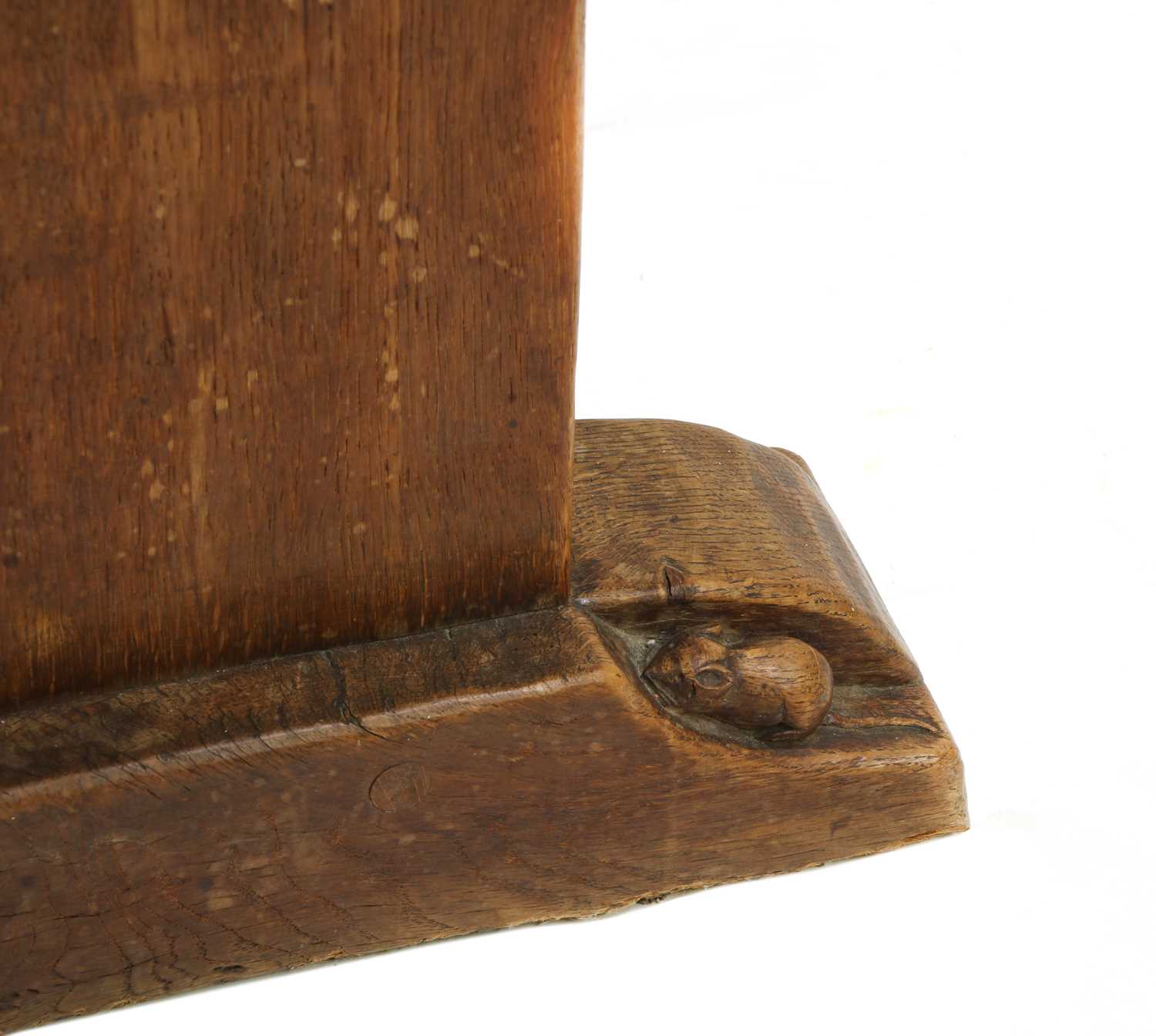 Lot 110 - A Robert 'Mouseman' Thompson dining table,