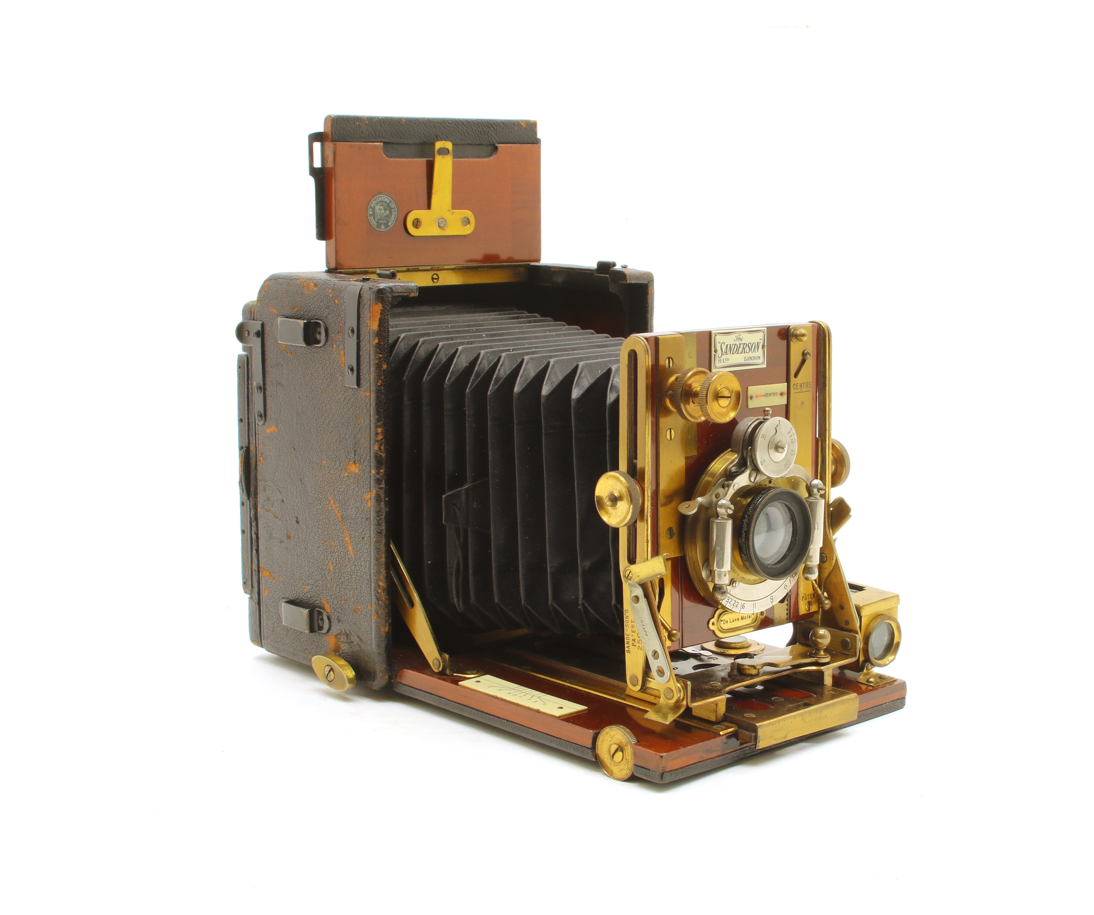 Lot 174 - A Sanderson De Luxe Model camera