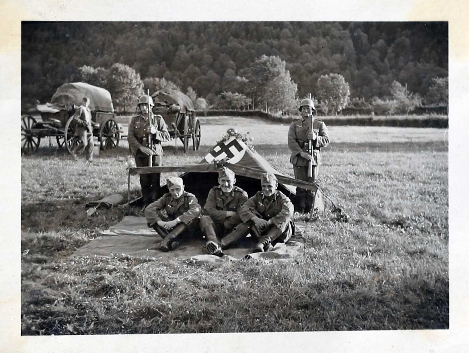Lot 149 - WW2 GERMAN PHOTOGRAPHER'S ALBUM,