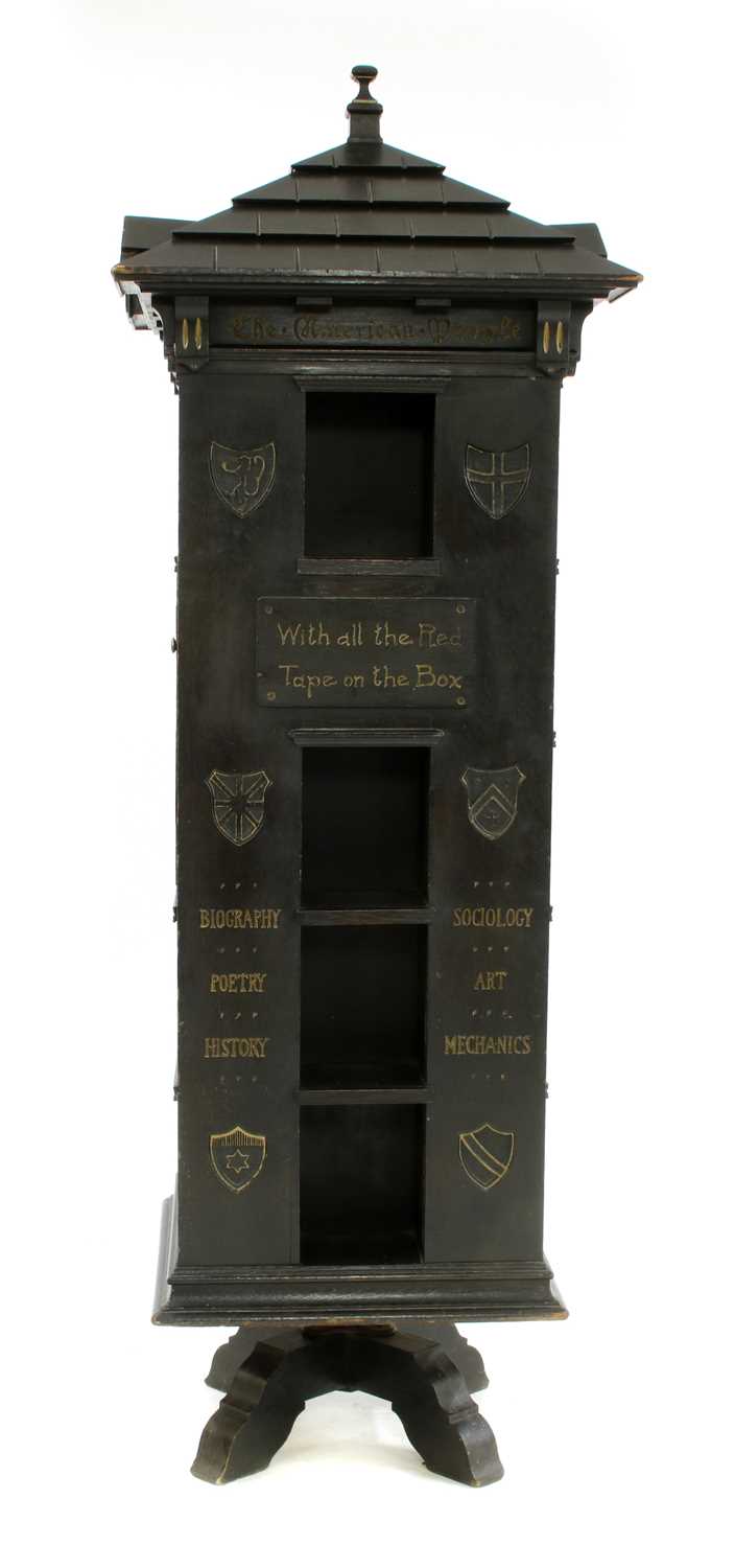 Lot 853 - An American 'Tabard Inn Library' ebonised