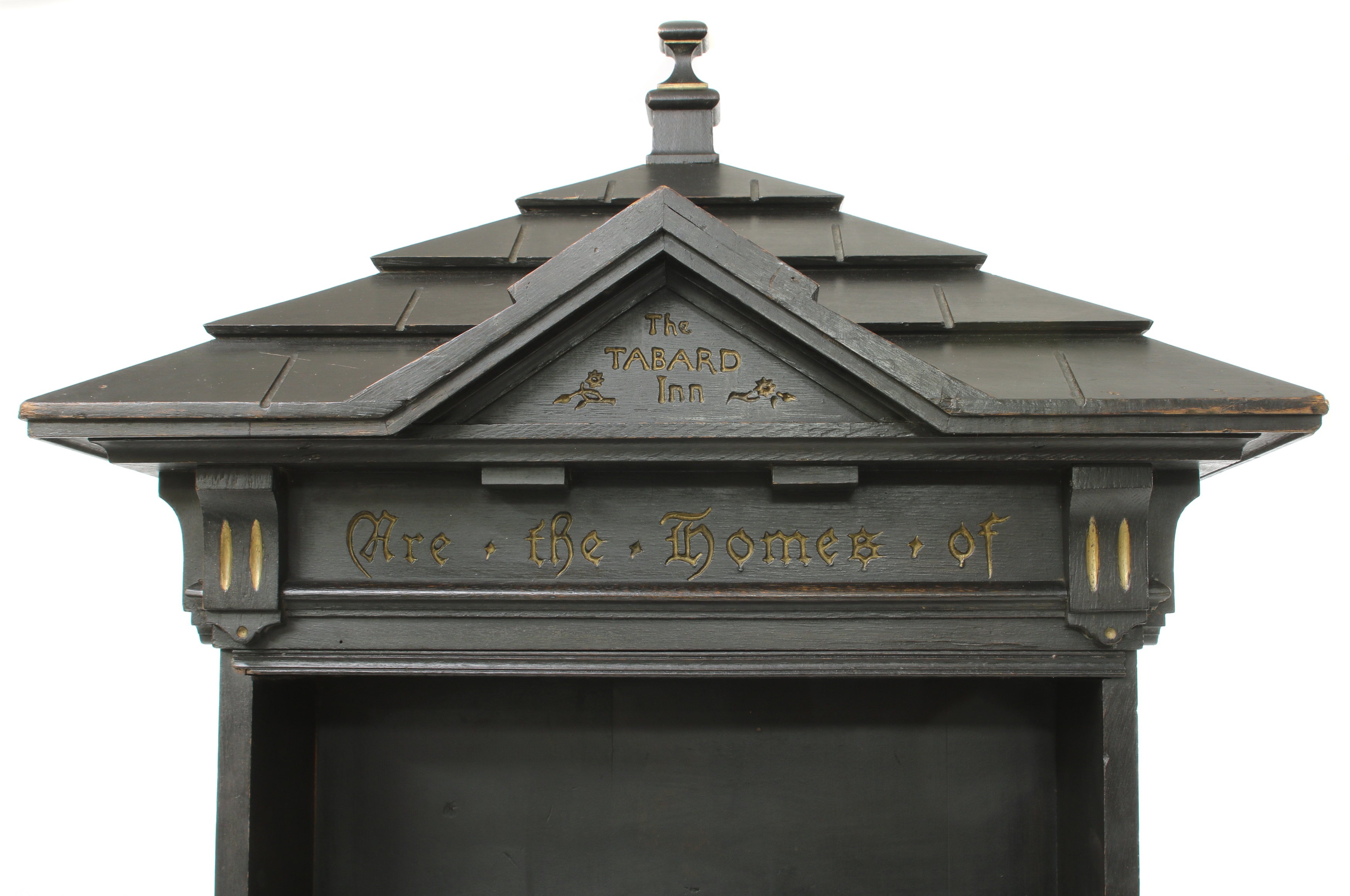 Lot 853 - An American 'Tabard Inn Library' ebonised