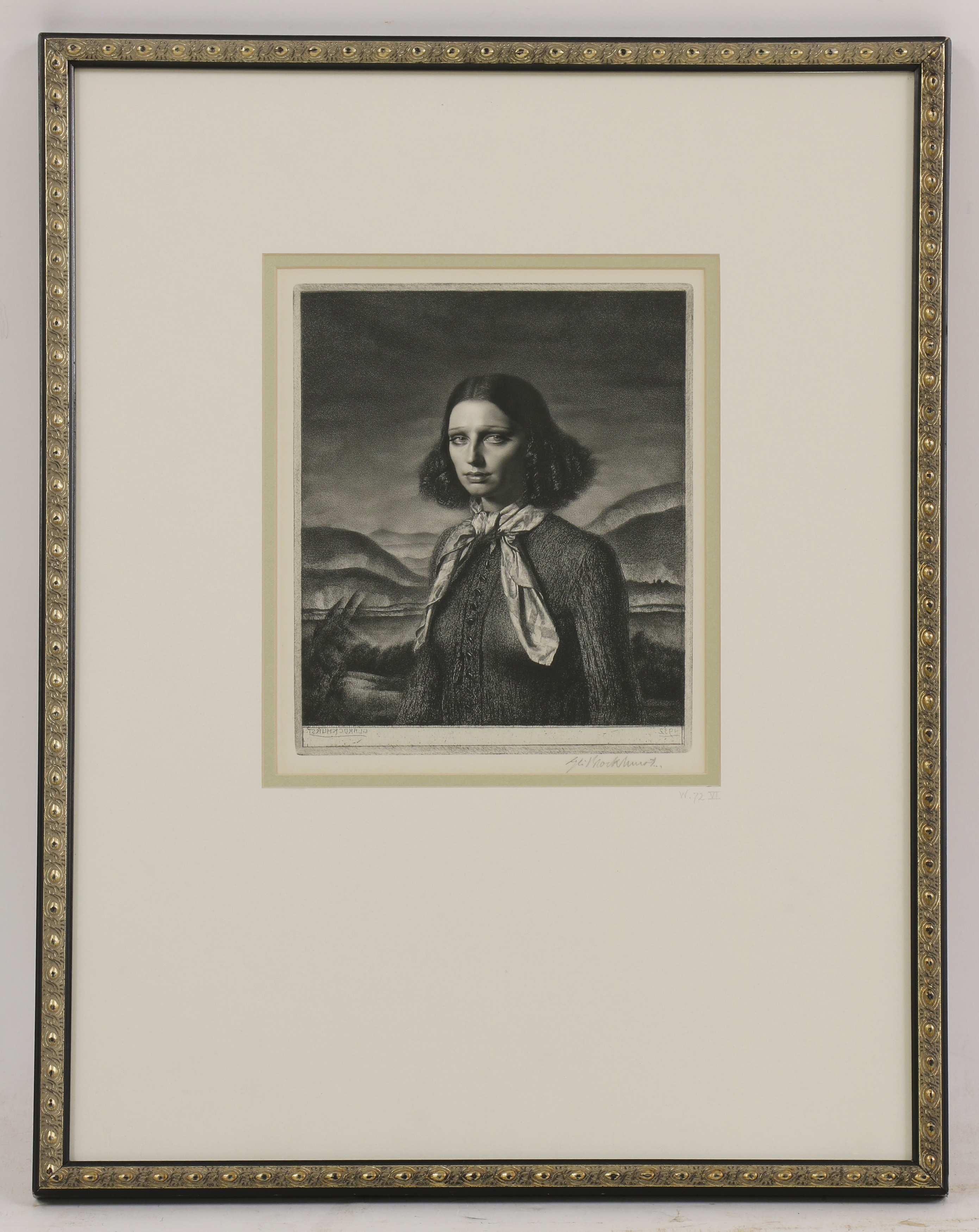 Lot 47 - Gerald Leslie Brockhurst RA (1890-1978)