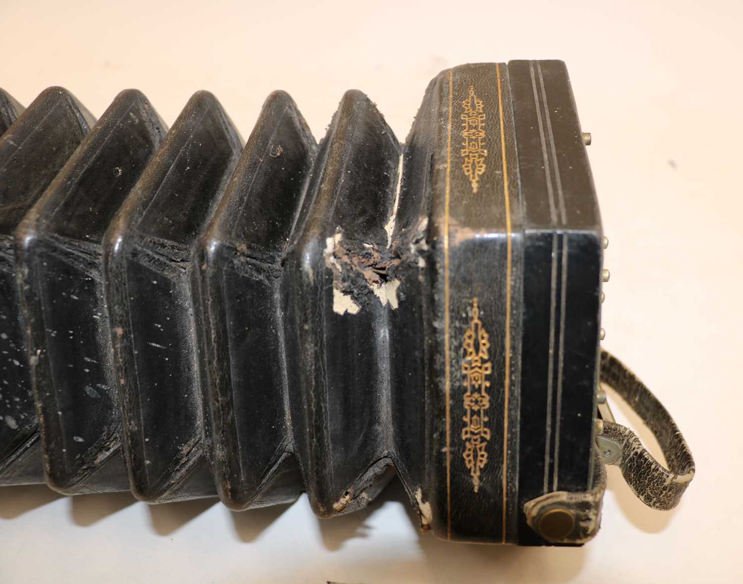 Lot 211 - A C Jeffries Bros. 51 key concertina,