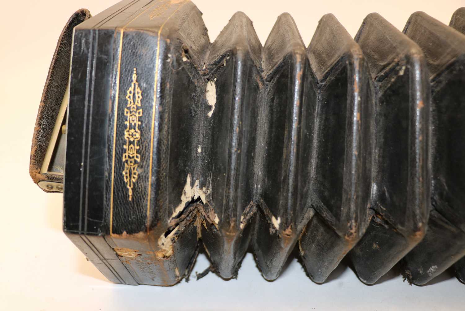 Lot 211 - A C Jeffries Bros. 51 key concertina,