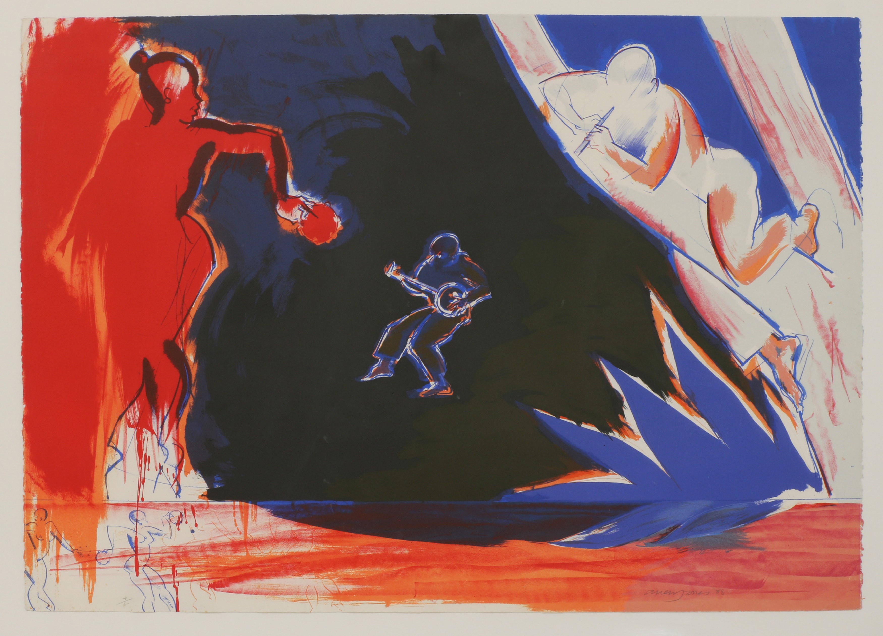 Lot 179 - Allen Jones RA (b.1937)