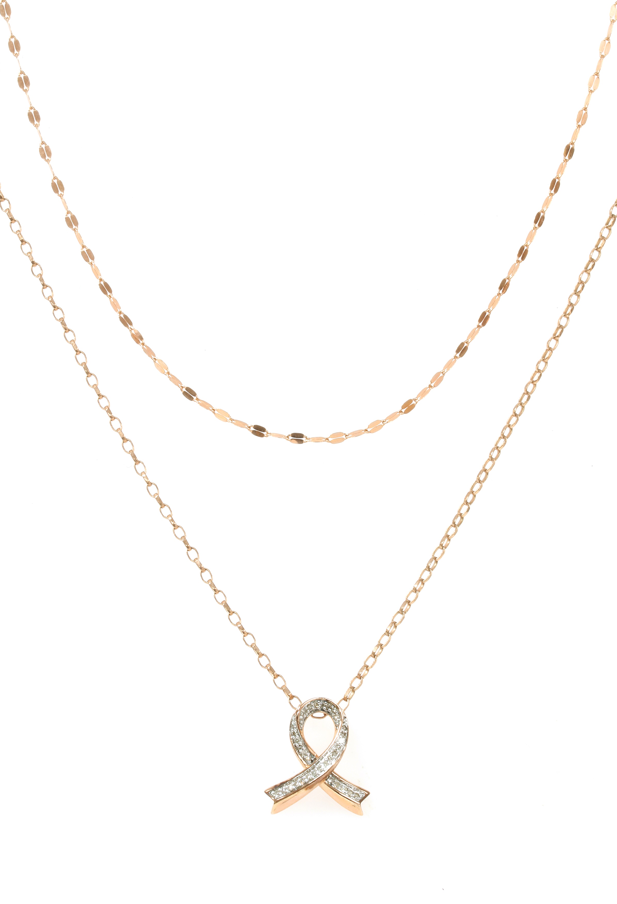 Lot 73 - An 18ct rose gold chain,